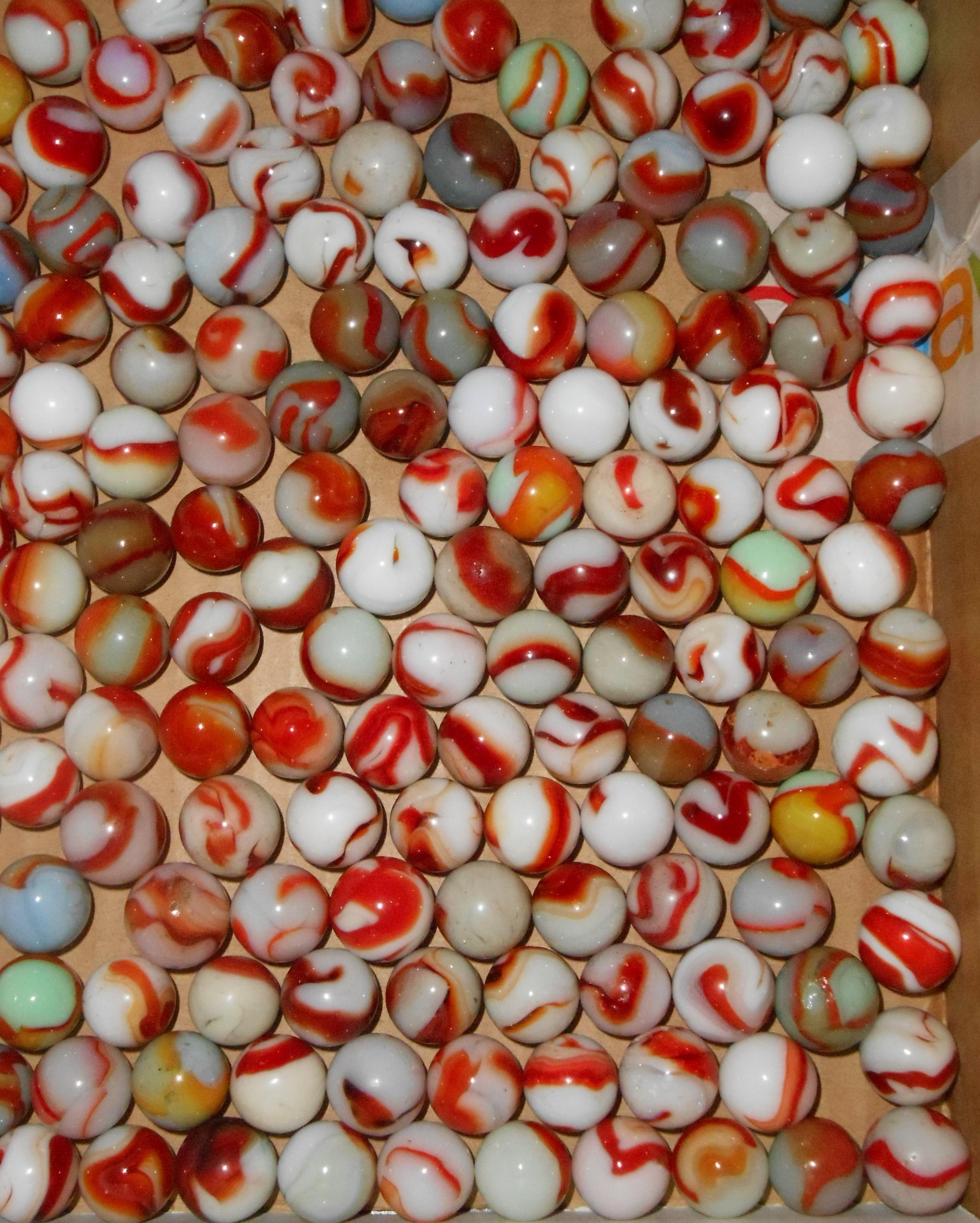 Are these oxblood marbles? thank you. | Scrolller