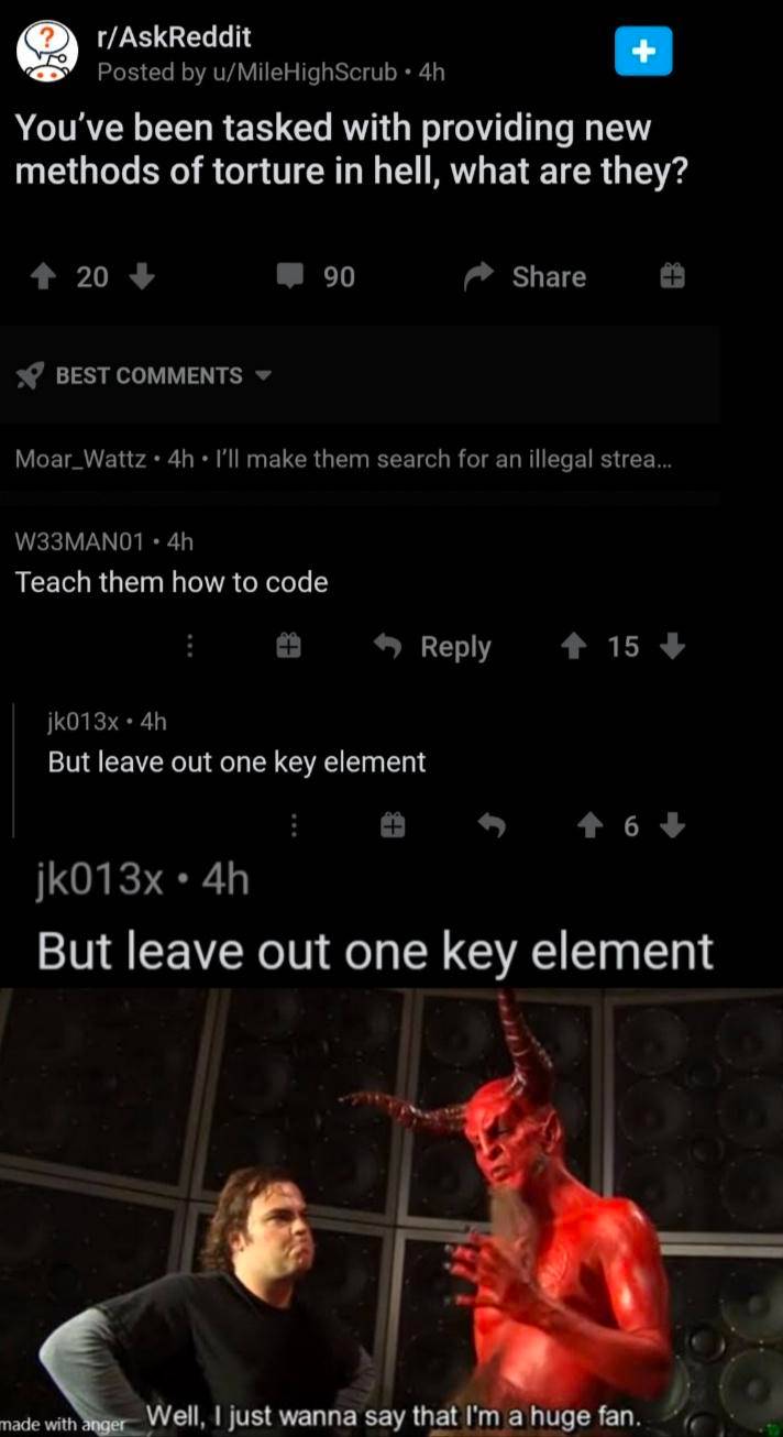 Are we in hell? | Scrolller