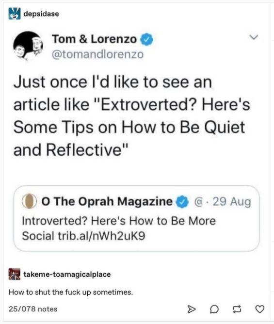 Are you an introvert or an extrovert? | Scrolller