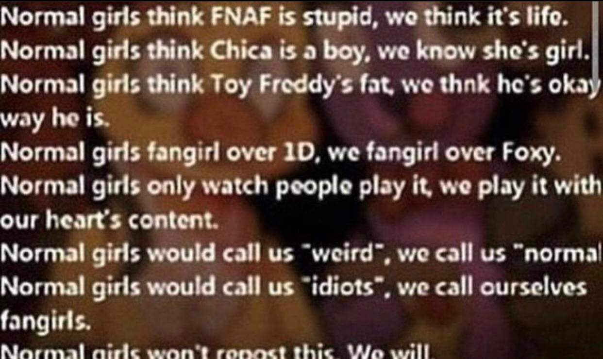 Are you going to repost the FNAF love? | Scrolller