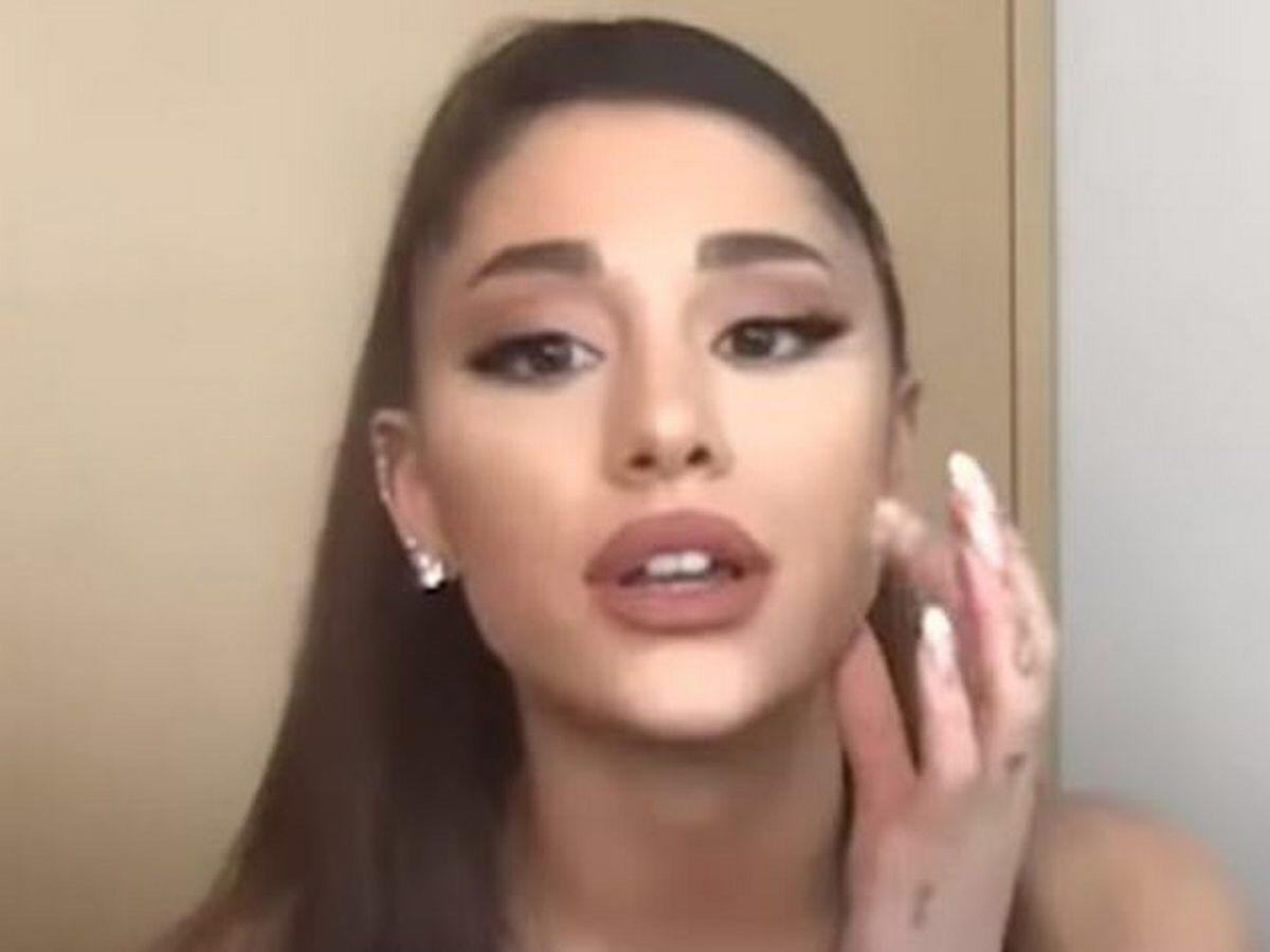 Ariana Grande’s perfect cum dumpster mouth | Scrolller