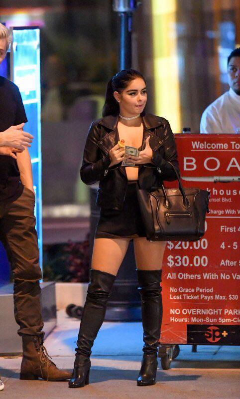 Ariel Winter Thigh High Boots | Scrolller
