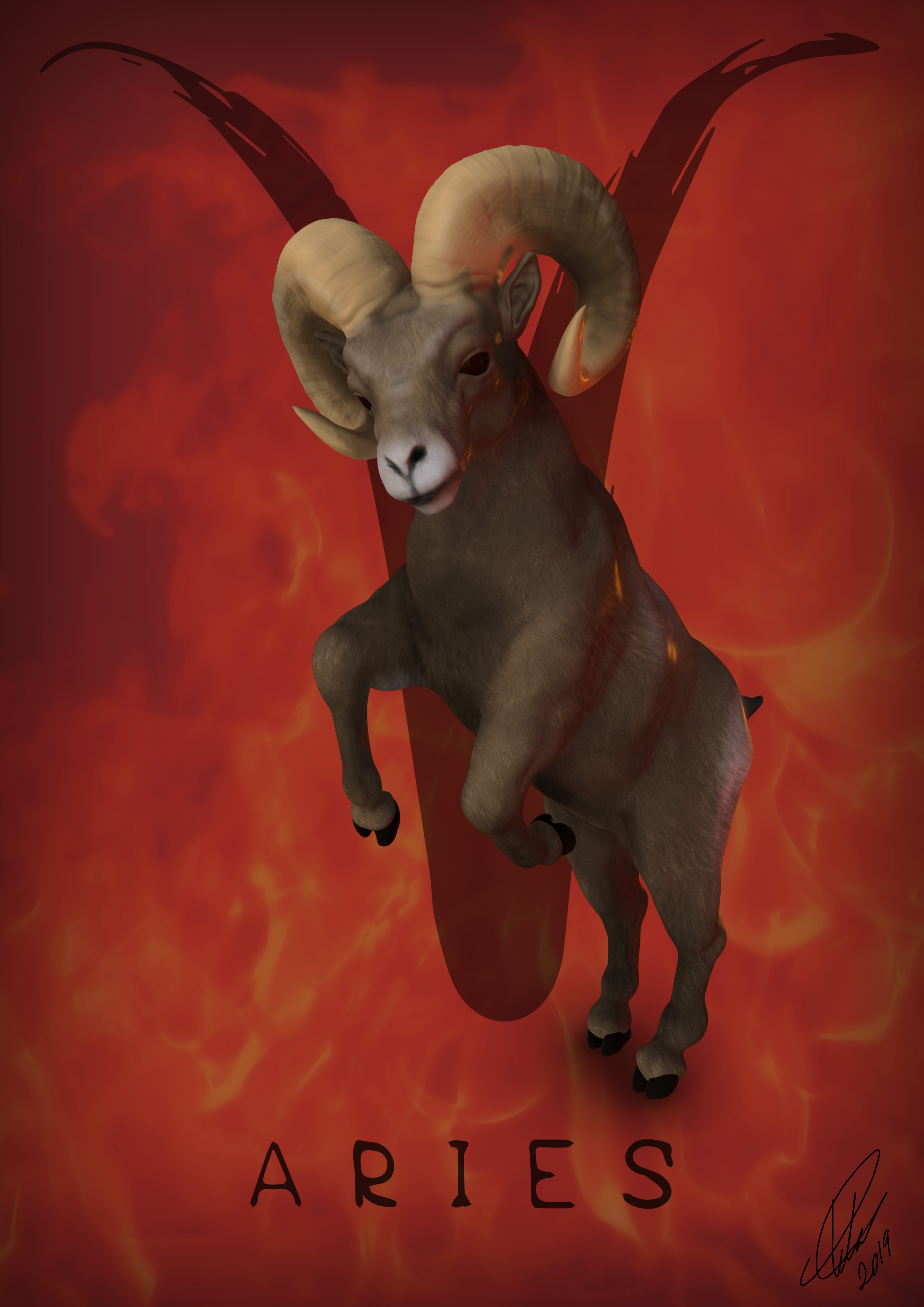 Aries by Peta Walsh | Scrolller