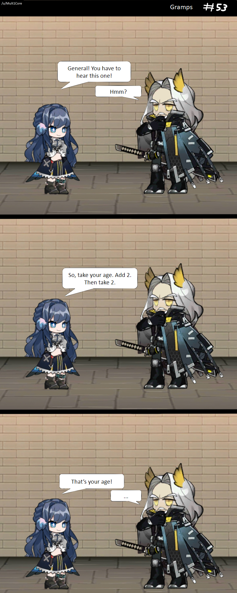 Arknights Comic #53: Gramps | Scrolller