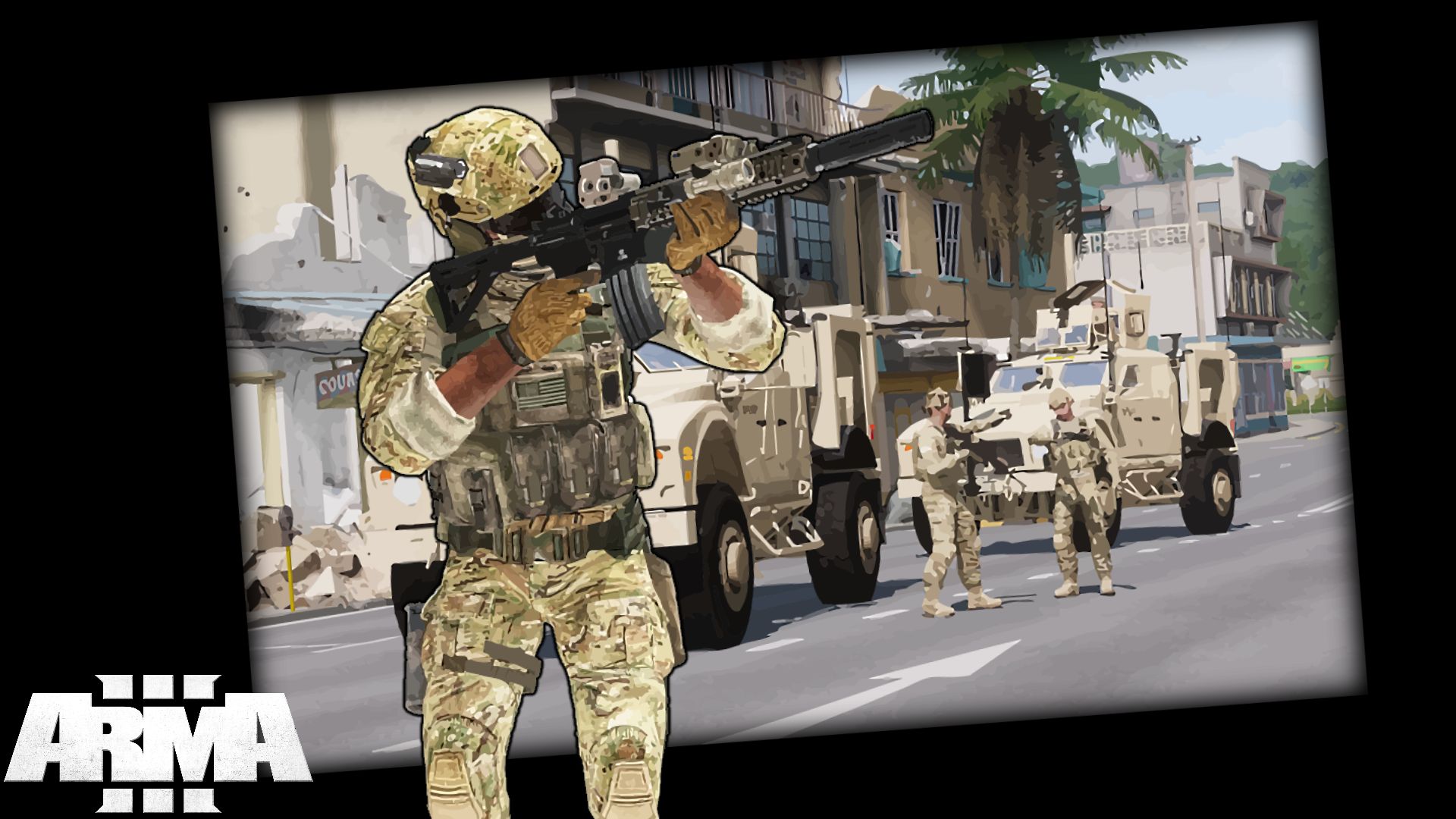 Arma 3 - GTA V Loading Screen | Scrolller