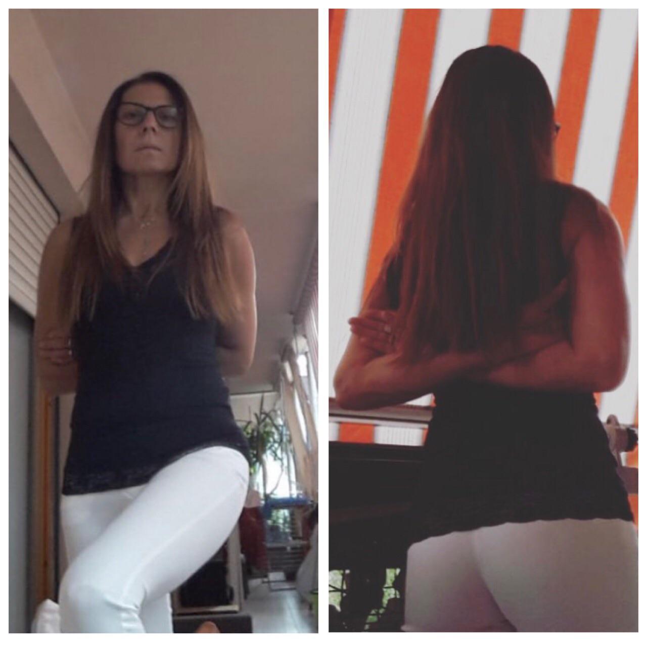 ARMS CROSSED BEHIND BACK. Anna for you | Scrolller