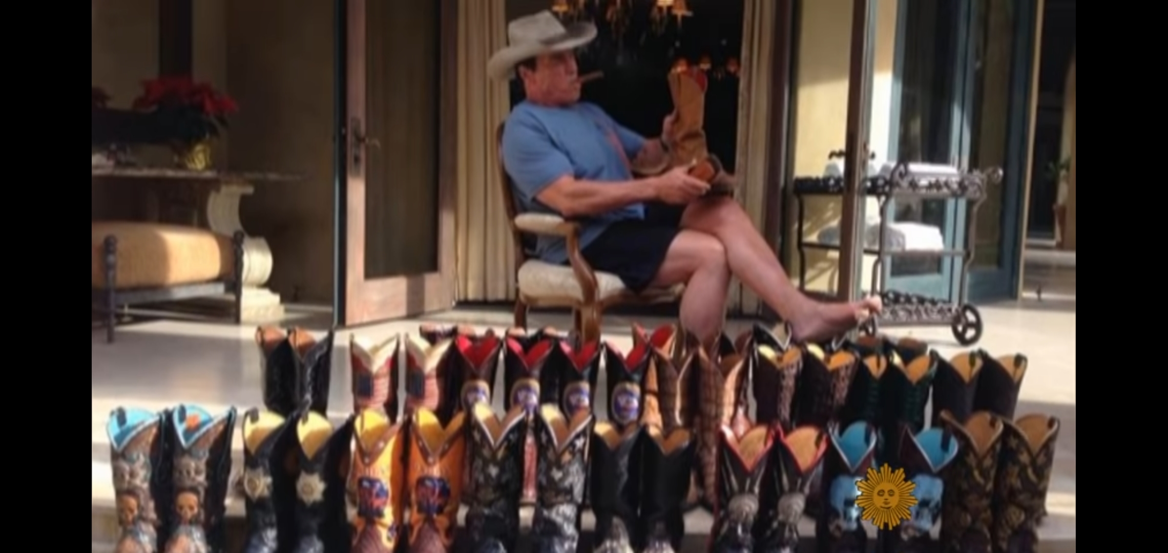 Arnold Schwarzenegger's Boot Collection | Scrolller