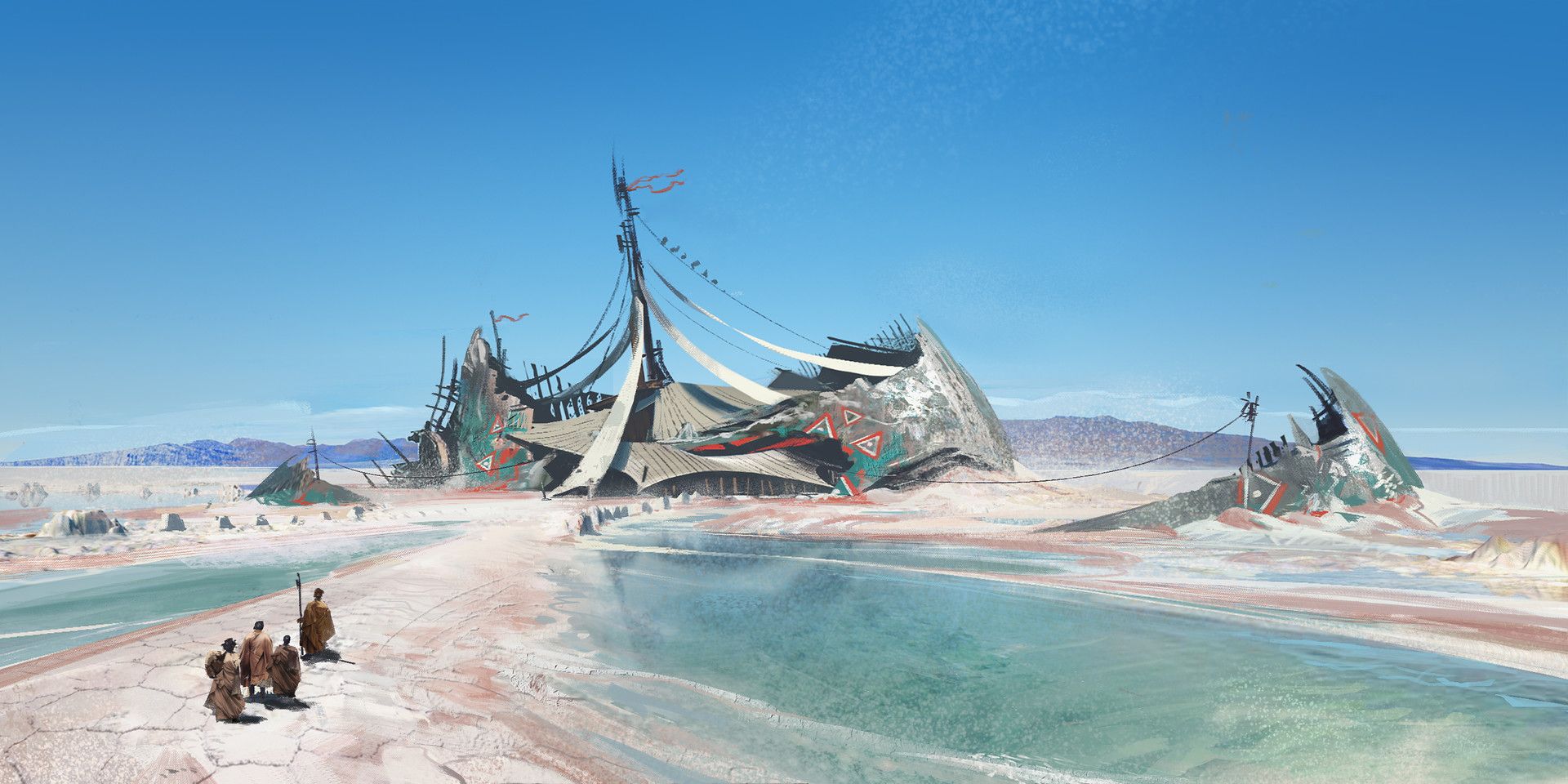 Arrival at the Salt Temple by Daniele Solimene | Scrolller