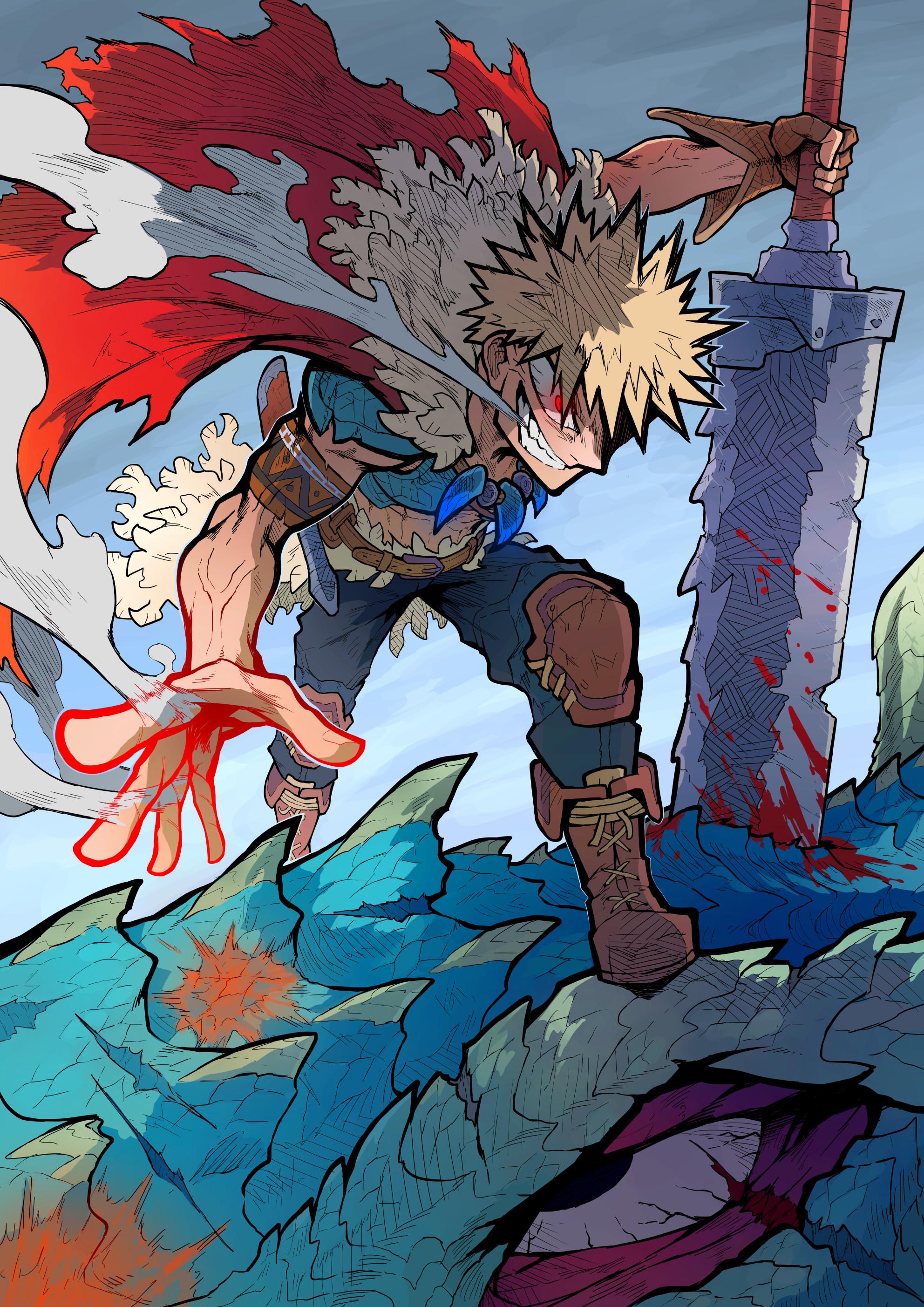 [Art] Fantasy Bakugo (My Hero Academia) | Scrolller