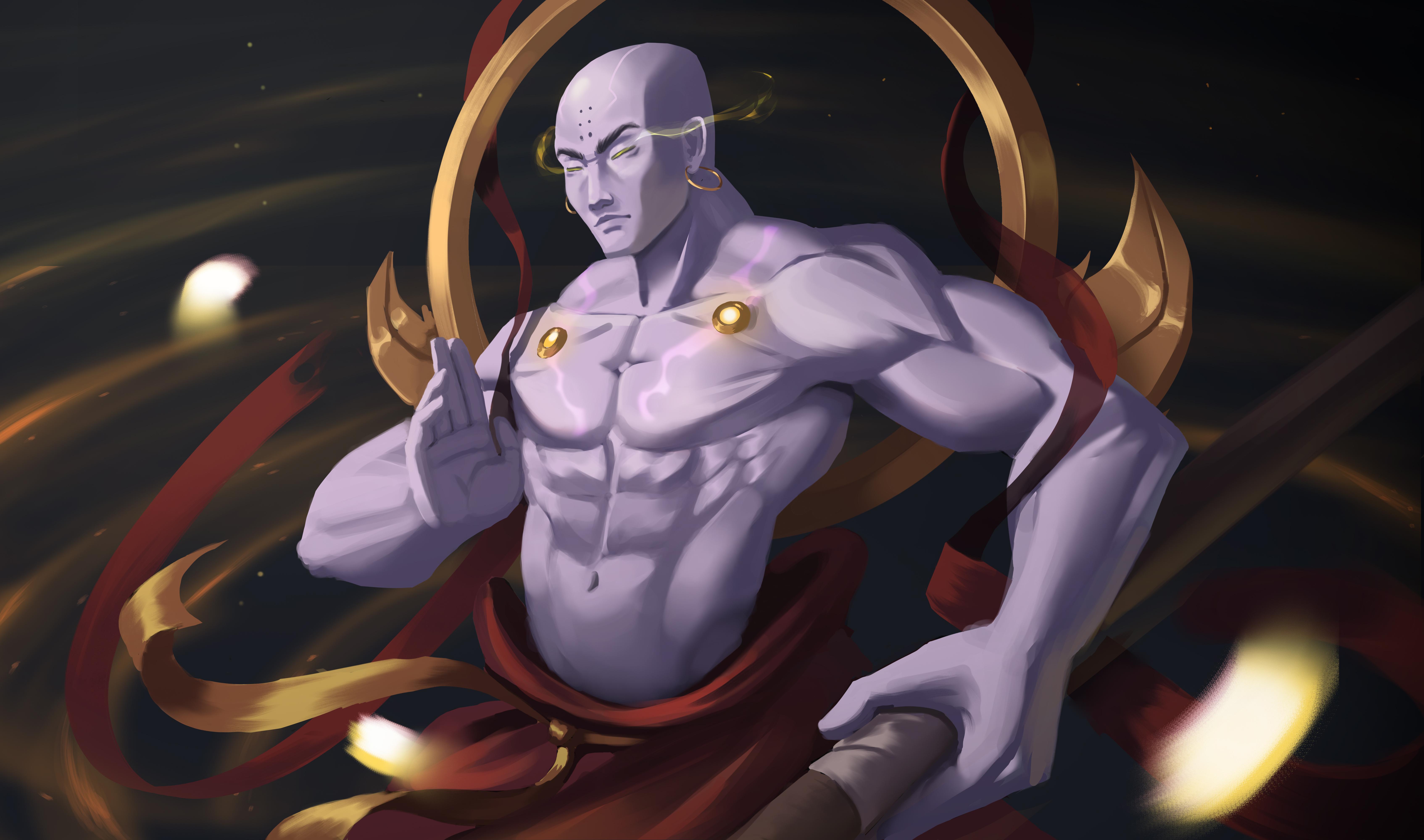 [ART] Monk Commission | Scrolller