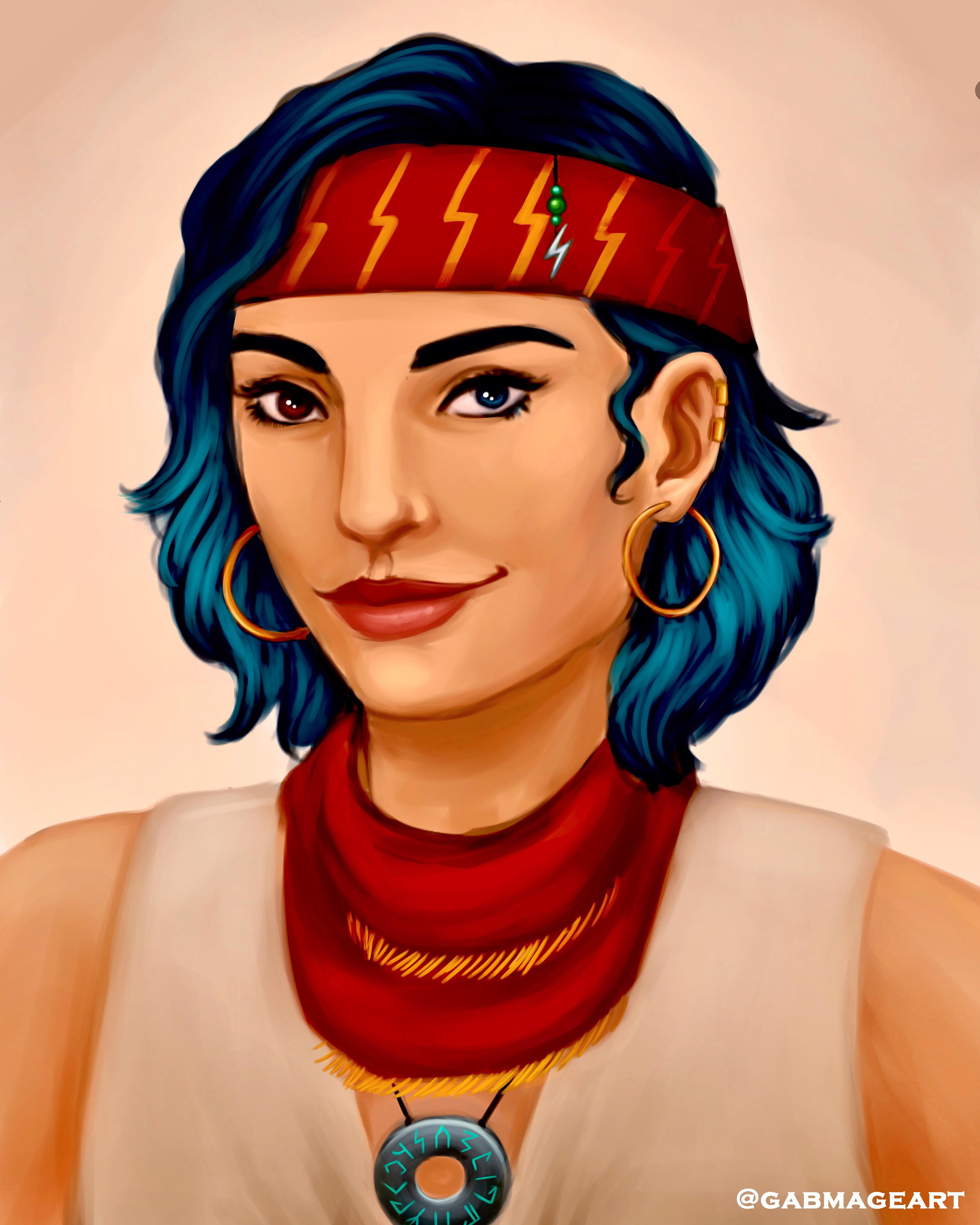 [Art][OC] Charlie Storm, storm sorcerer | Scrolller