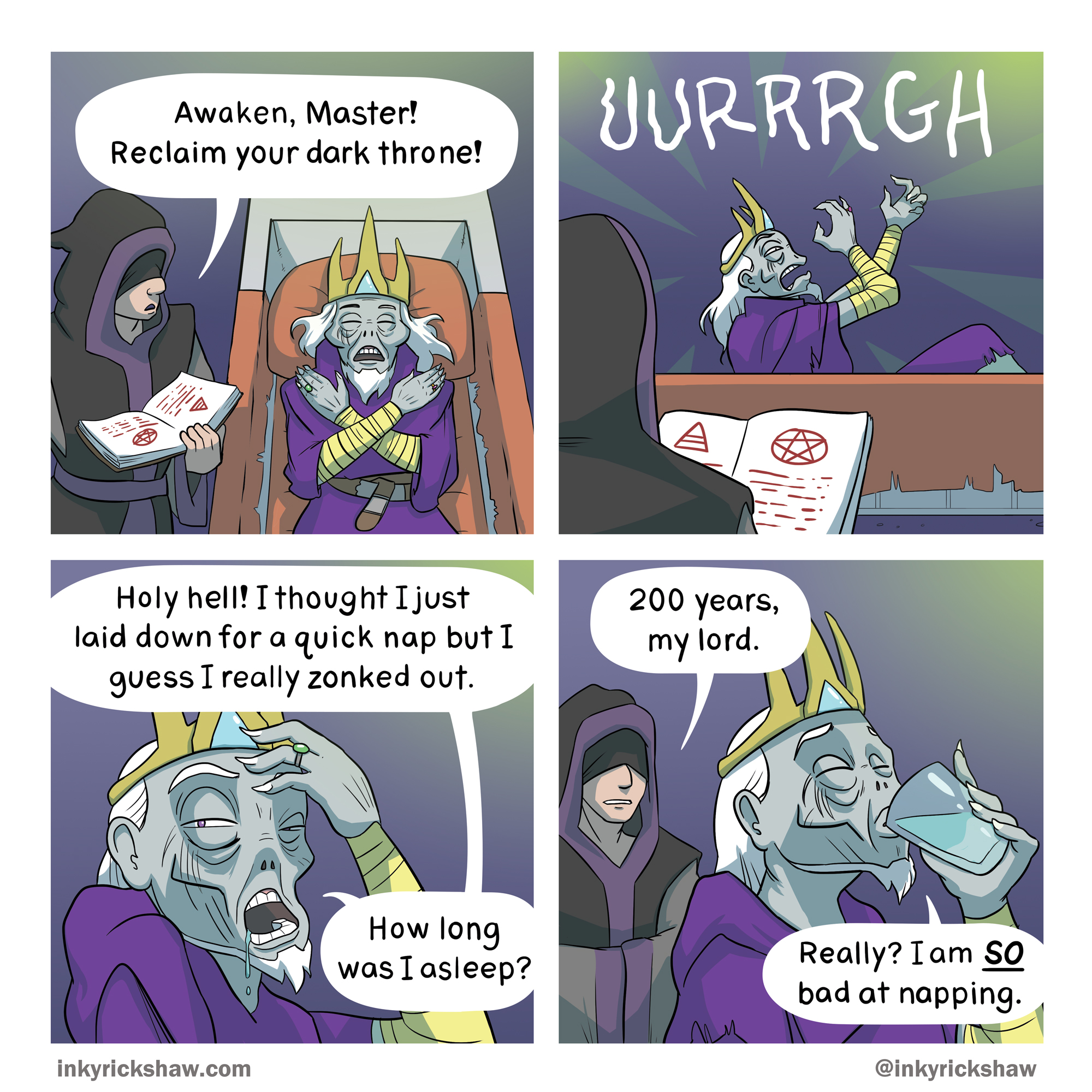 [Art][OC] Dead Tired - The Slumber of Liches | Scrolller