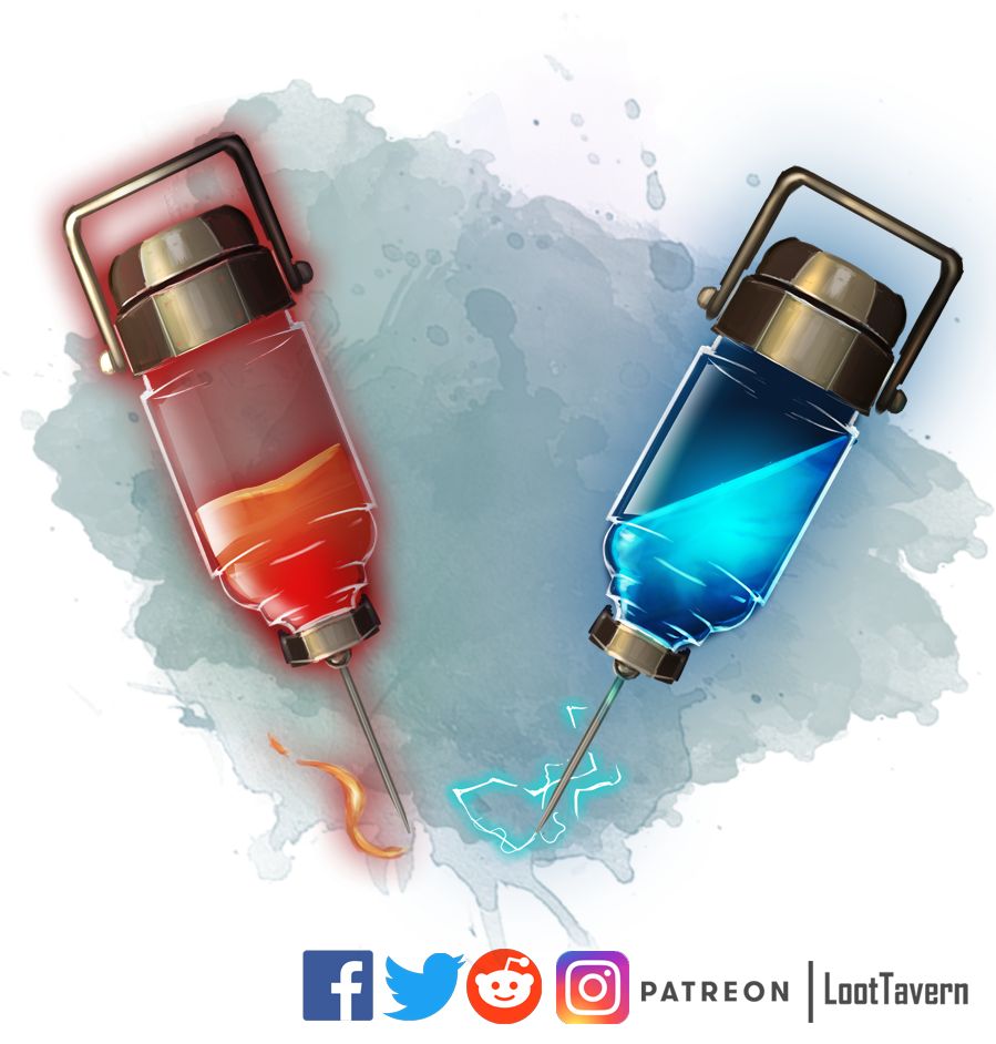 [Art][OC] Elemental elixirs, Can you guess the inspiration? | Scrolller