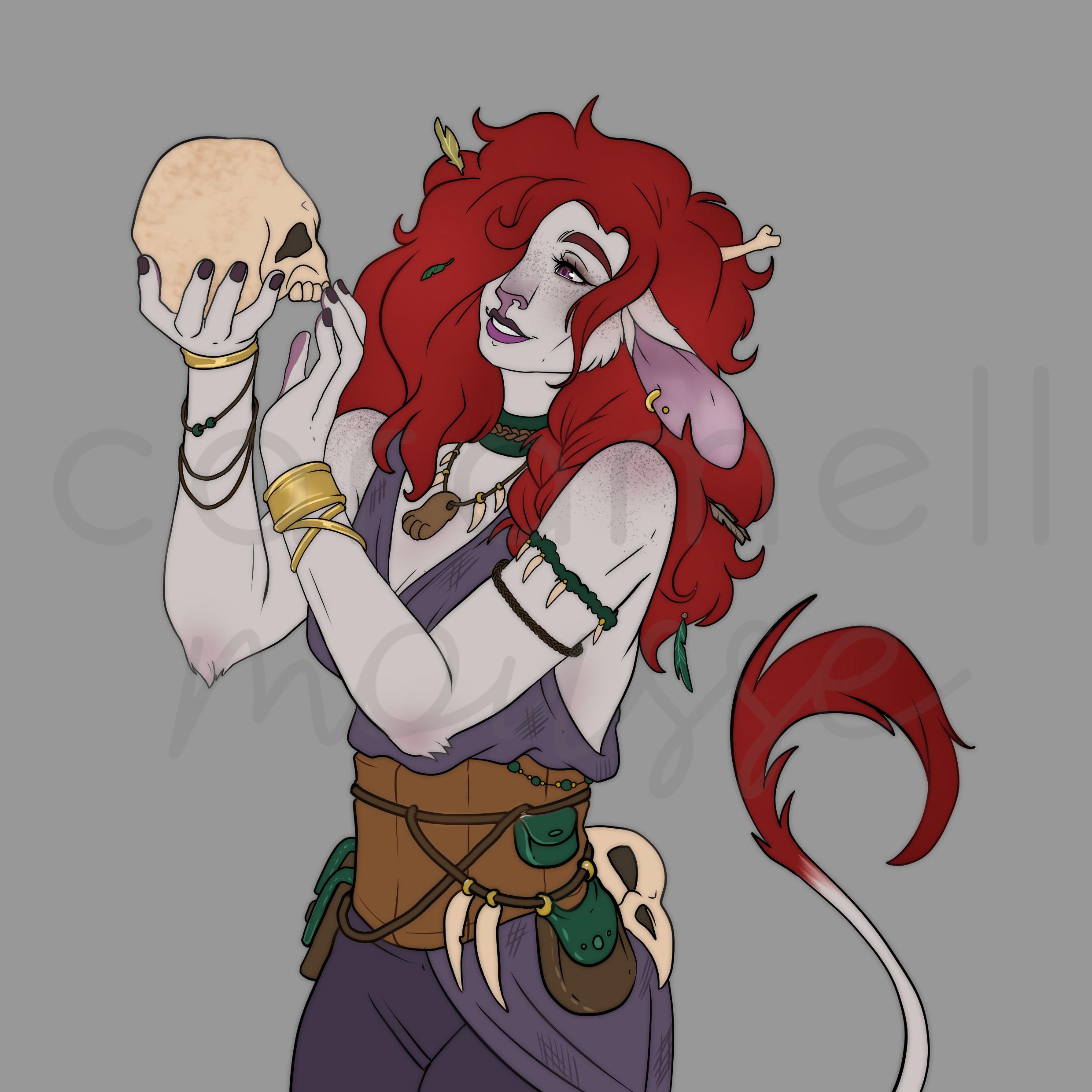 [ART] [OC] Firbolg Phantom Rogue | Scrolller