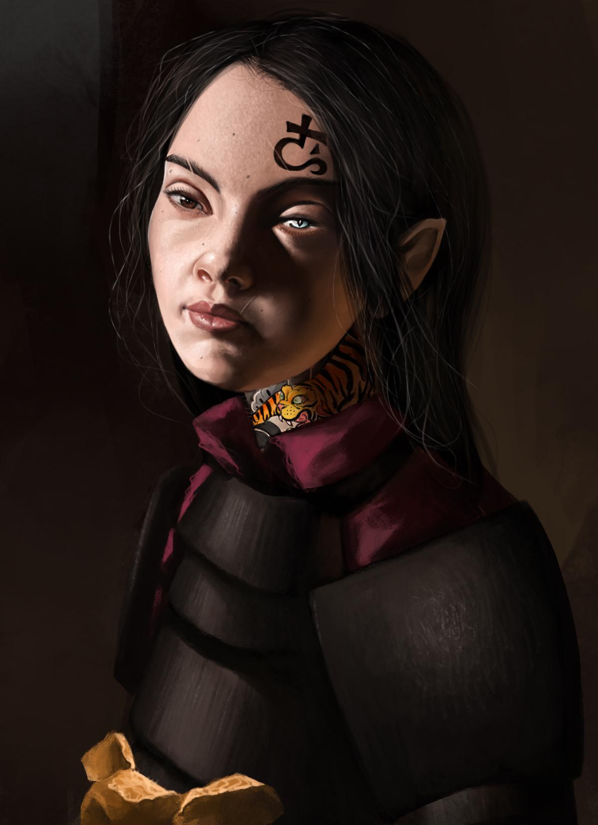 [Art[OC] Haunting Gaze | Scrolller