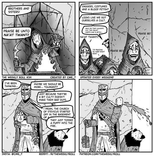 [Art][OC] Religious persecution much? | Scrolller