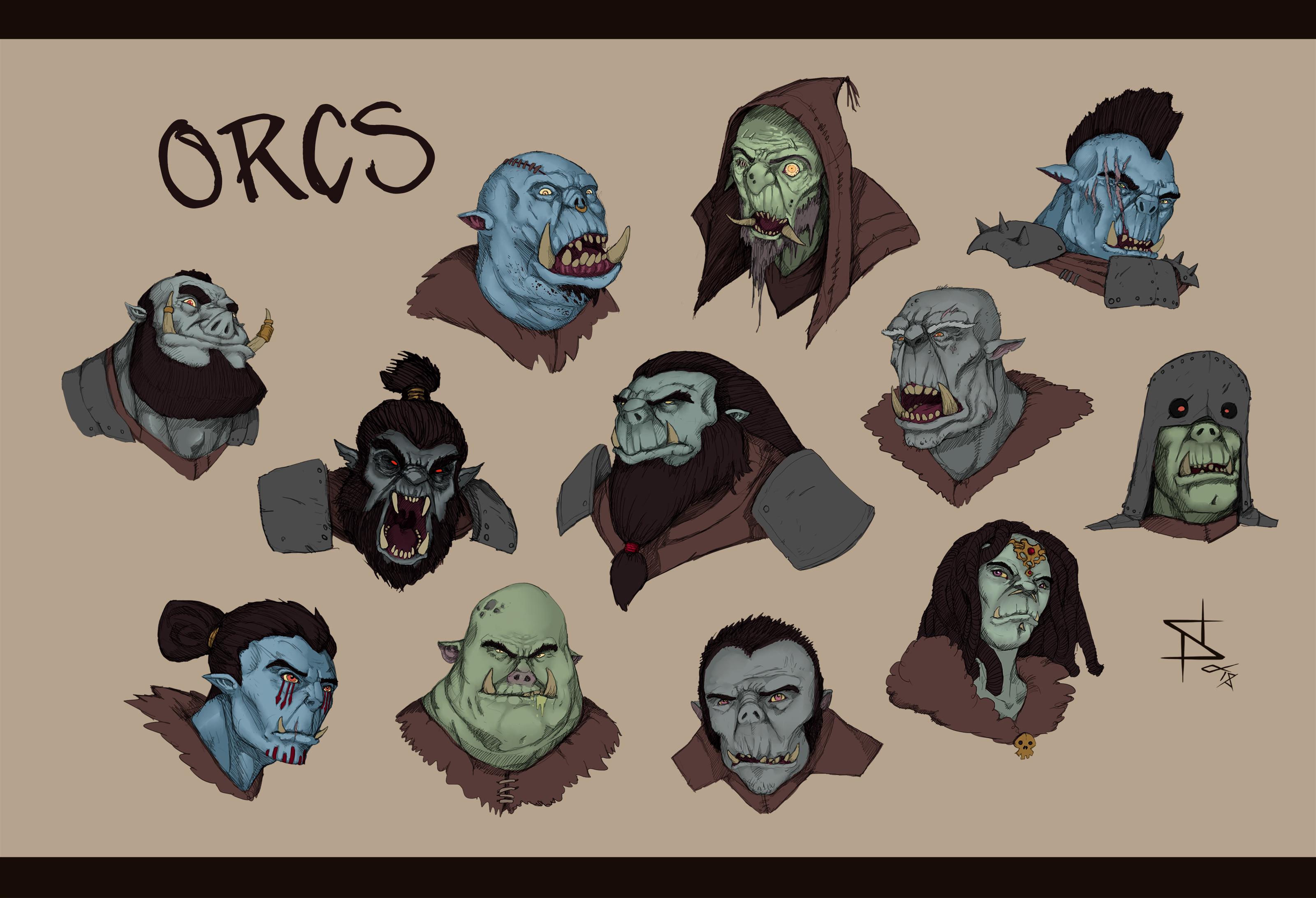 [ART] Orcs | Scrolller