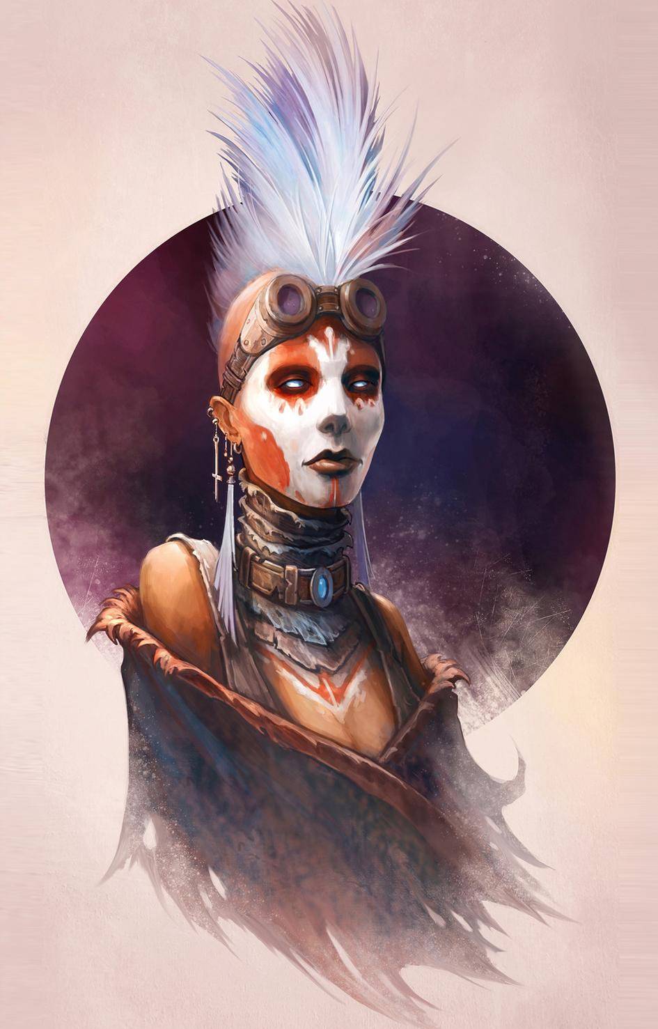 Art: Post Apocalyptic Girl Portrait | Scrolller