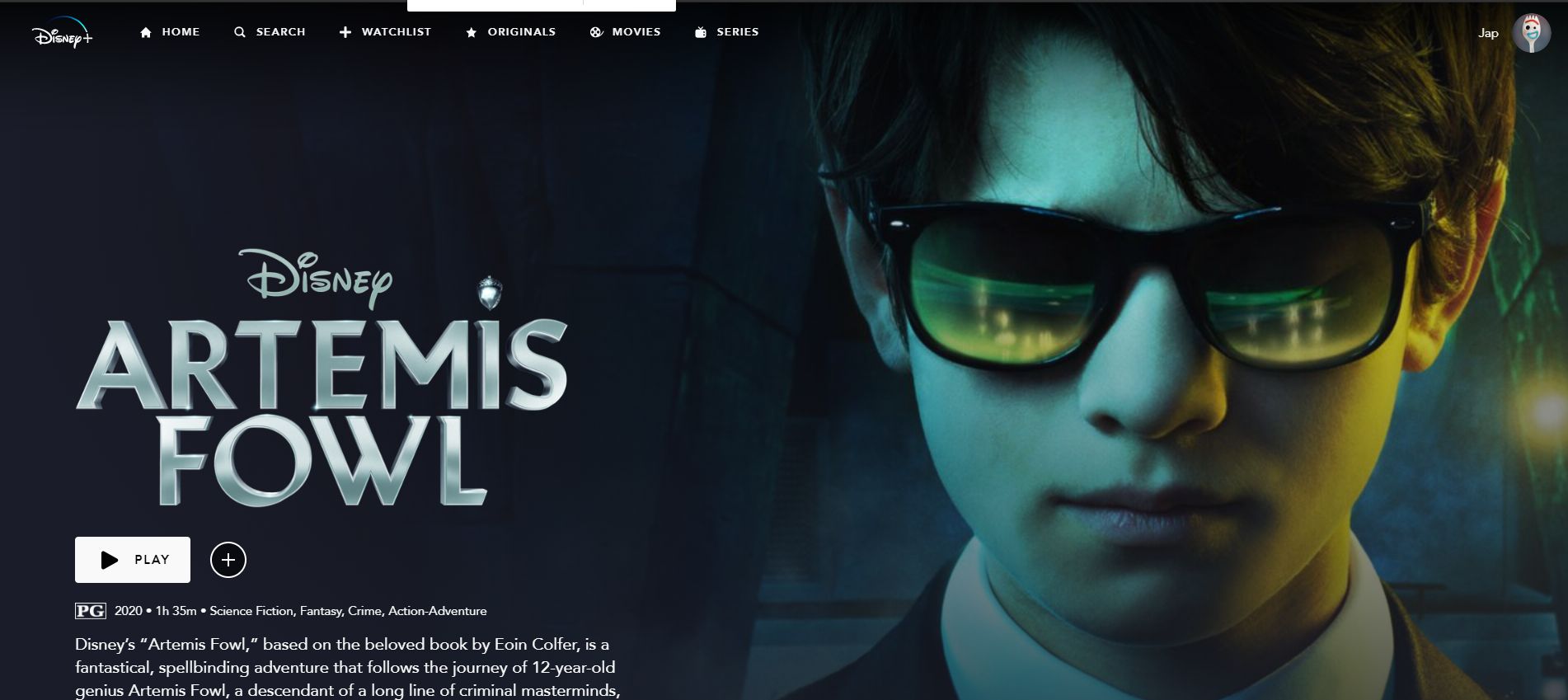 Artemis Fowl is now available to stream | Scrolller