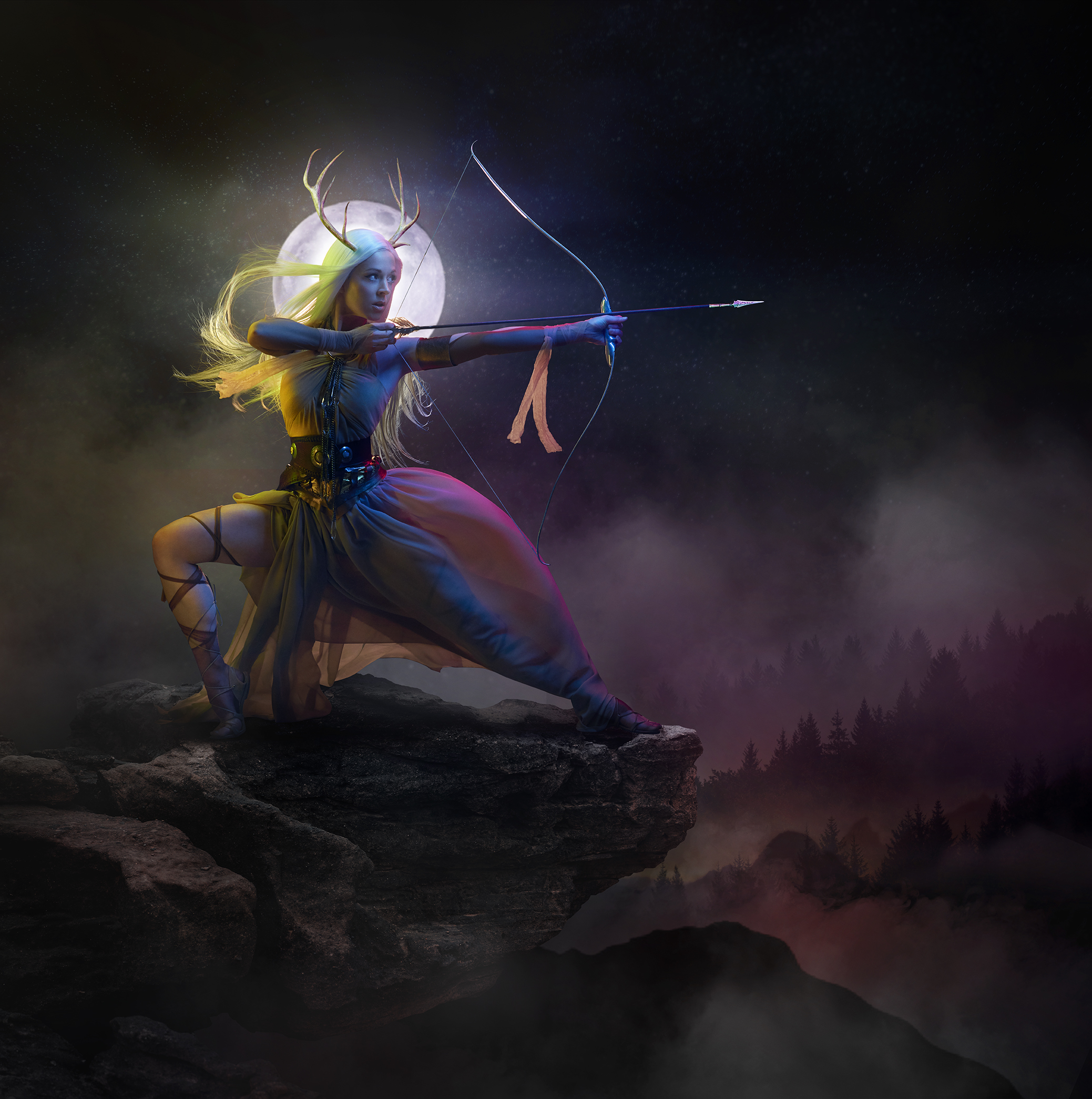 Artemis, Goddess Of The Moon. | Scrolller