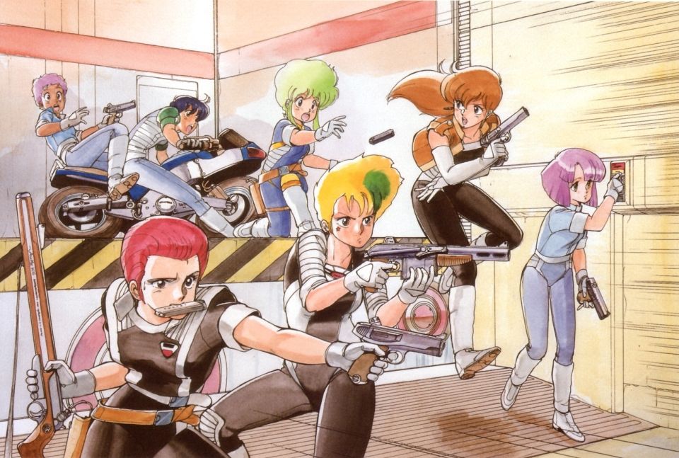 [Artwork] Characters from Gall Force | Scrolller