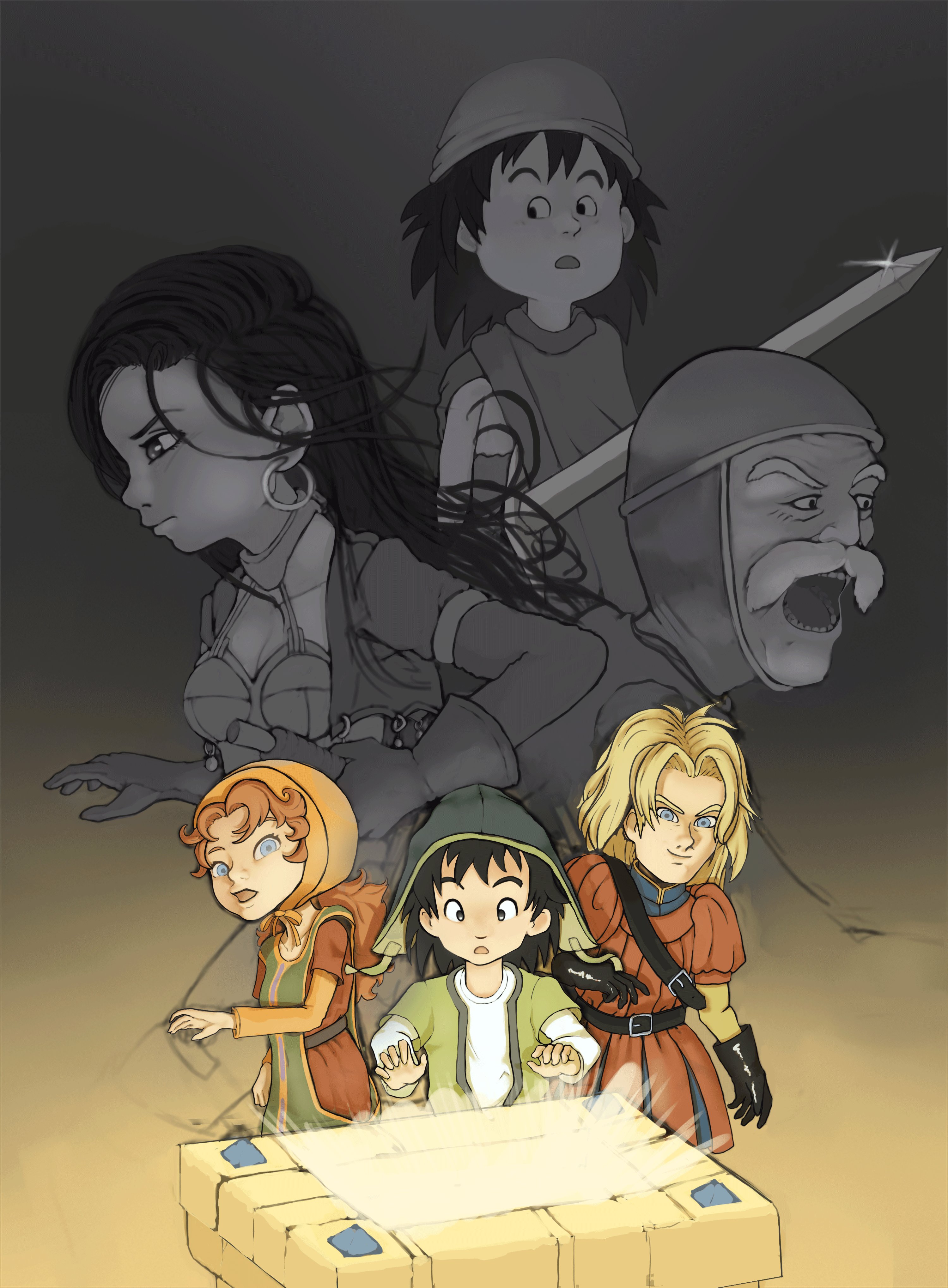 Artwork for DQ7 anniversary | Scrolller