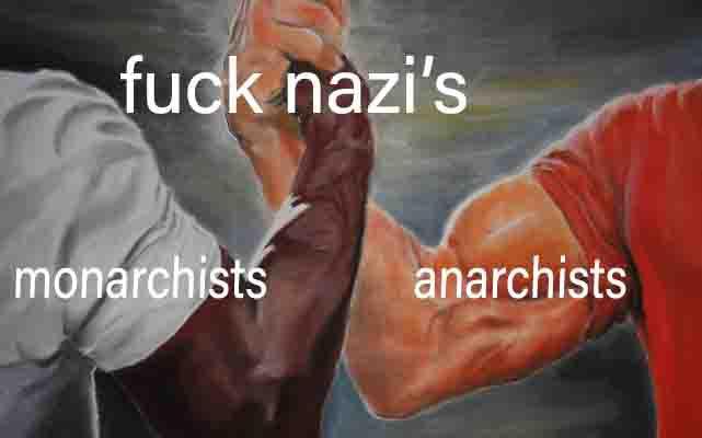 as an anarchist i apprieciate your acceptance of other ideoligys and not just banning them like ...