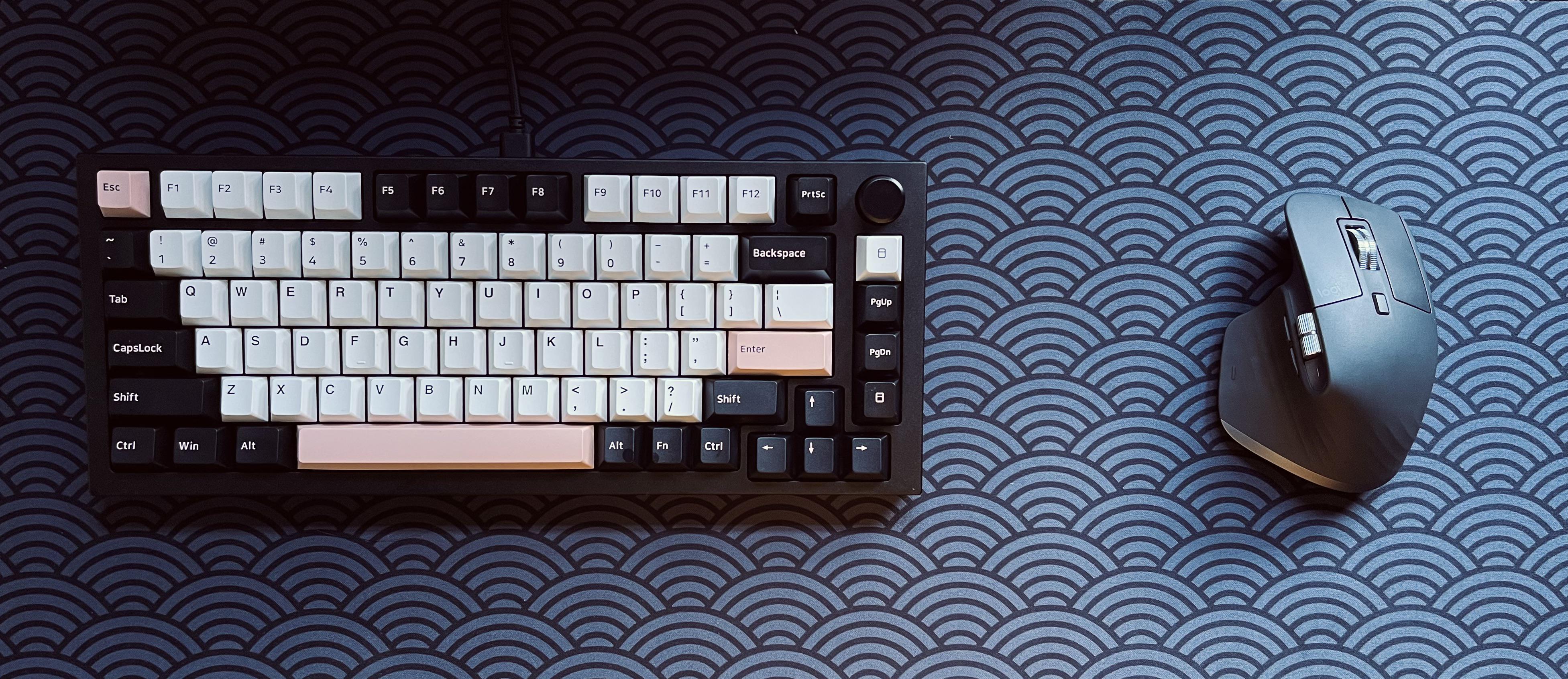 As basic as it gets; gmmk pro with PBT Olivia and Akko Ocean Blue. | Scrolller