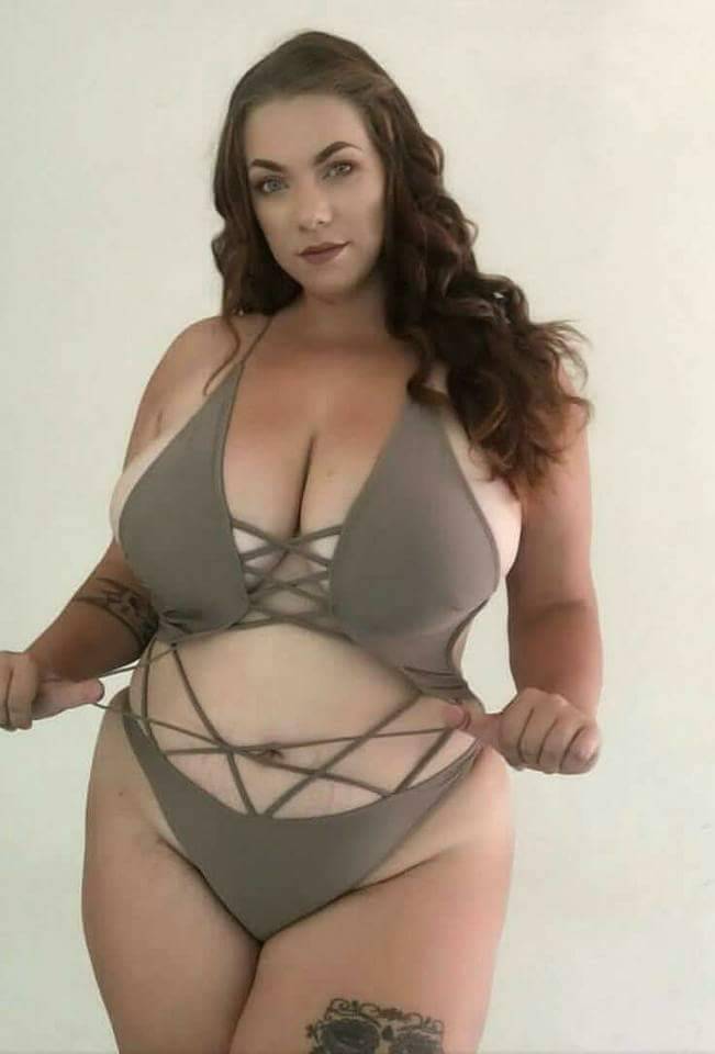Ashleigh Dunn in a complicated bikini | Scrolller