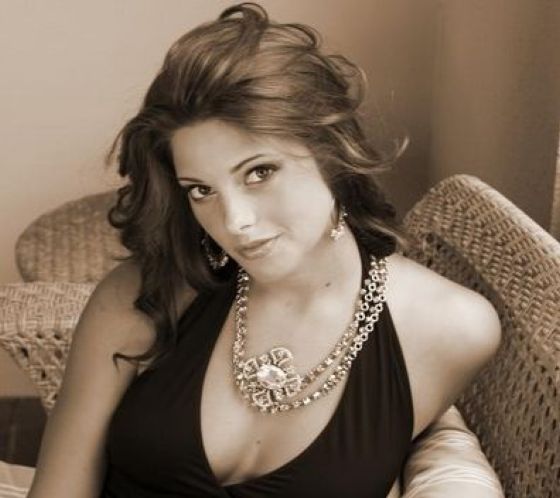 Ashley looking beautiful while wearing a necklace. | Scrolller