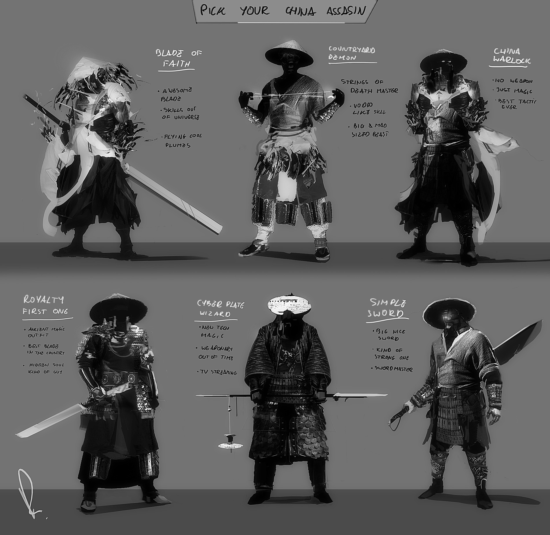 Assassins to pick ... OC | Scrolller