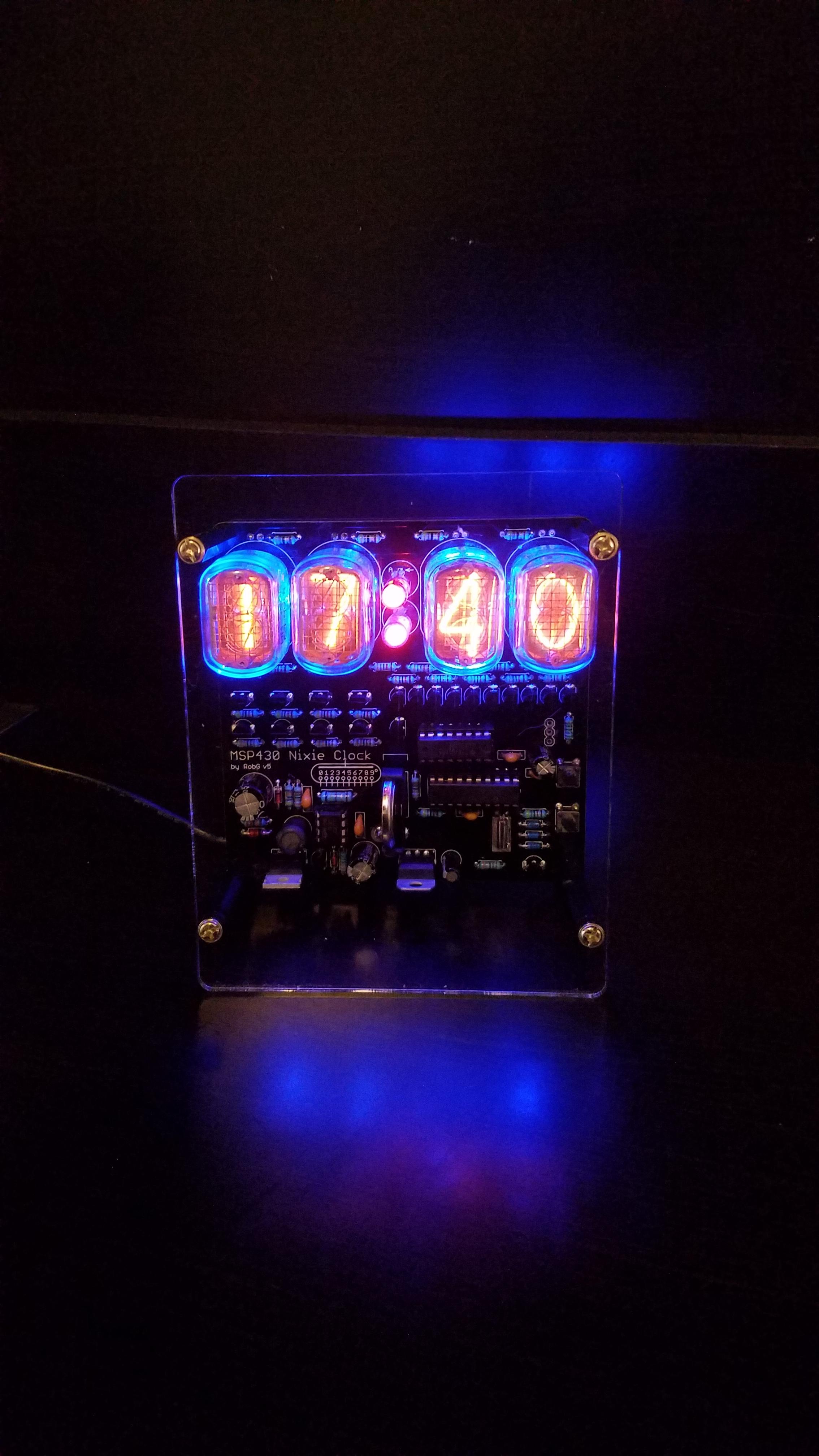 Assembled my first nixie tube clock! | Scrolller