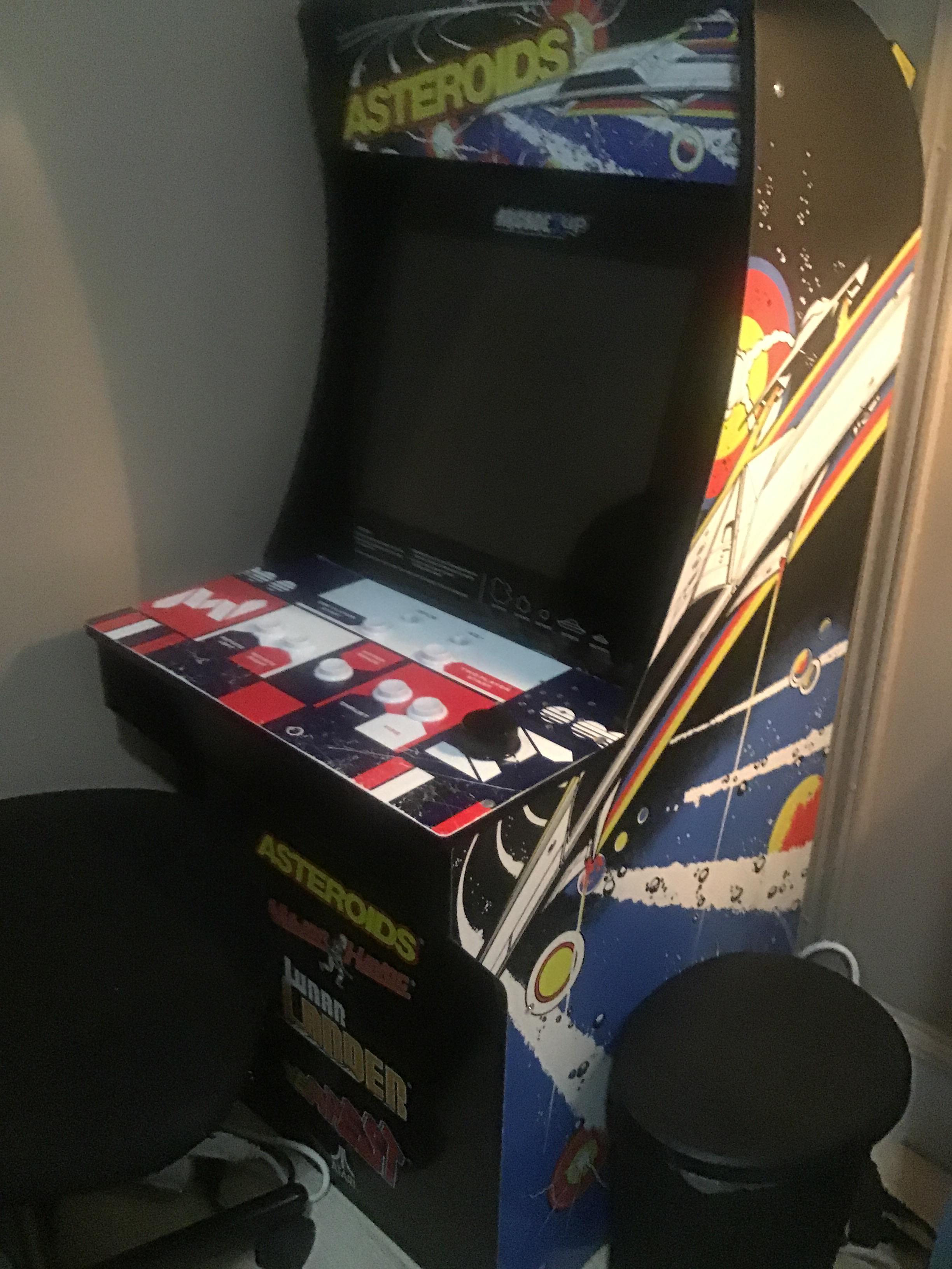 Asteroids Cabinet from Arcade1Up! A memory of great vector games. | Scrolller