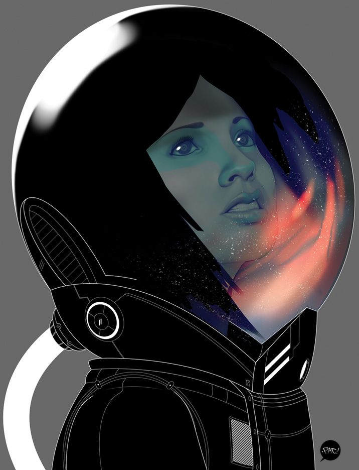 Astro girl by Francisco Perez | Scrolller