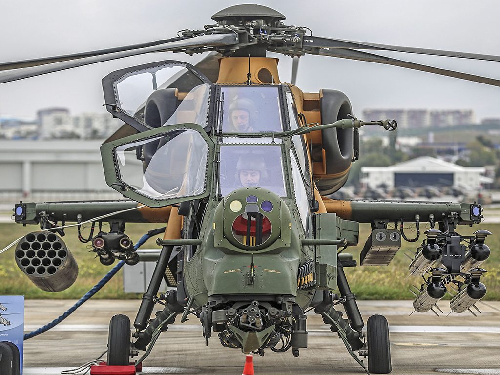 Atak T-129 Turkish helicopter | Scrolller