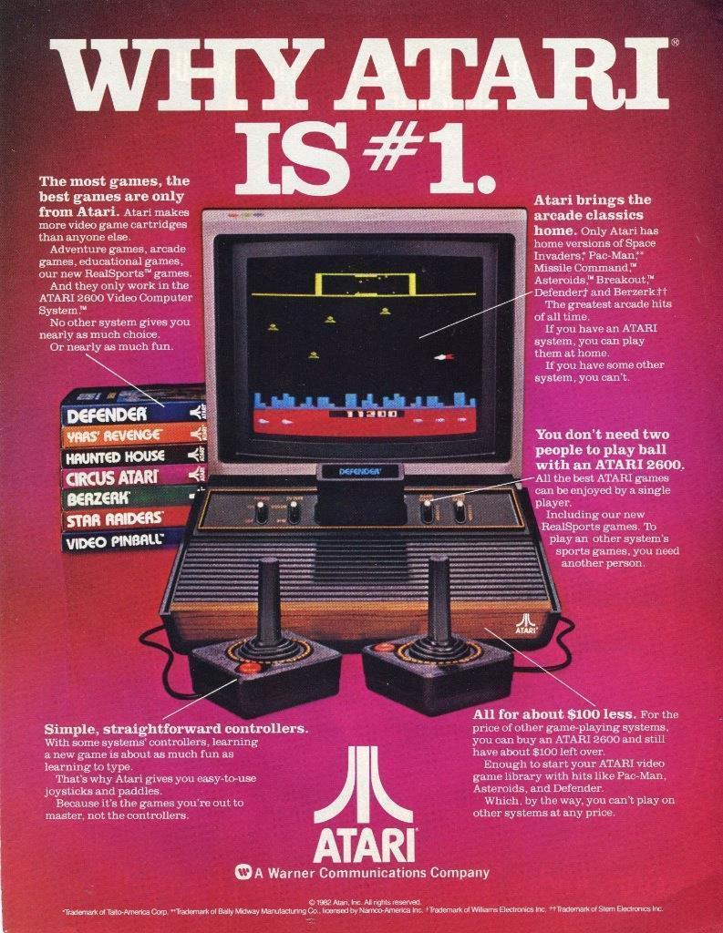 Atari, 1982. | Scrolller