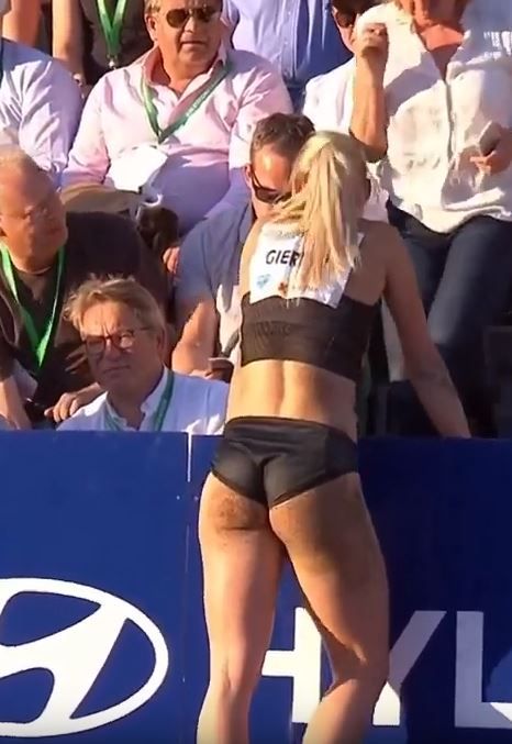 Athlete Kristin Gierisch. That ass. | Scrolller