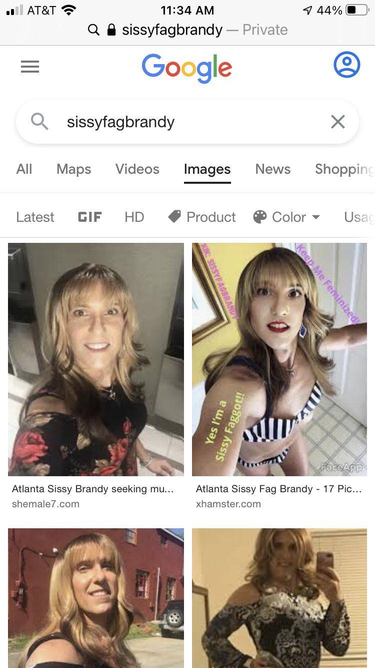 Atlanta Sissy Brandy…. Just search SissyFagBrandy | Scrolller