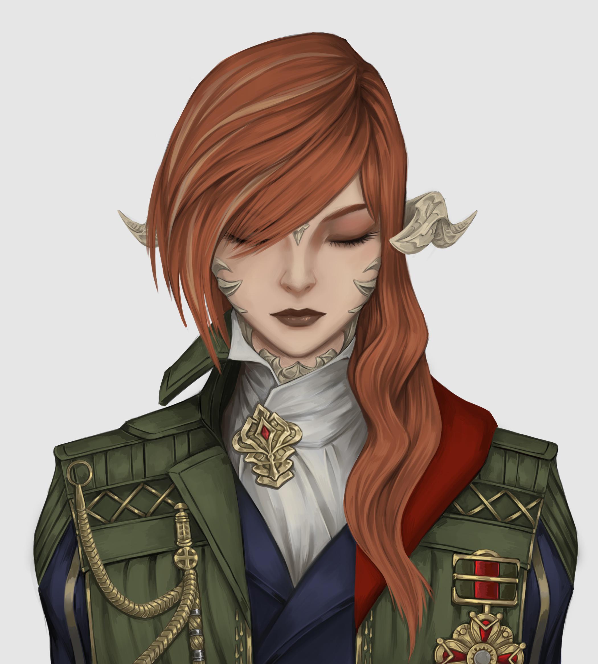 Au Ra portrait ^^ | Scrolller