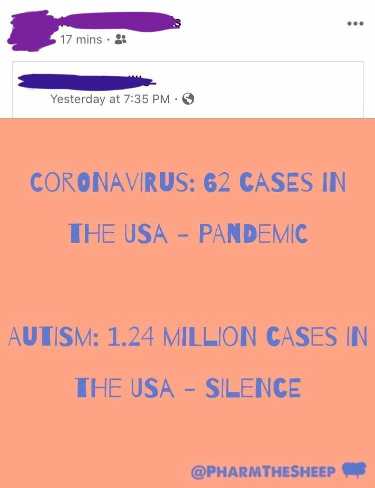 Autism is now contagious | Scrolller