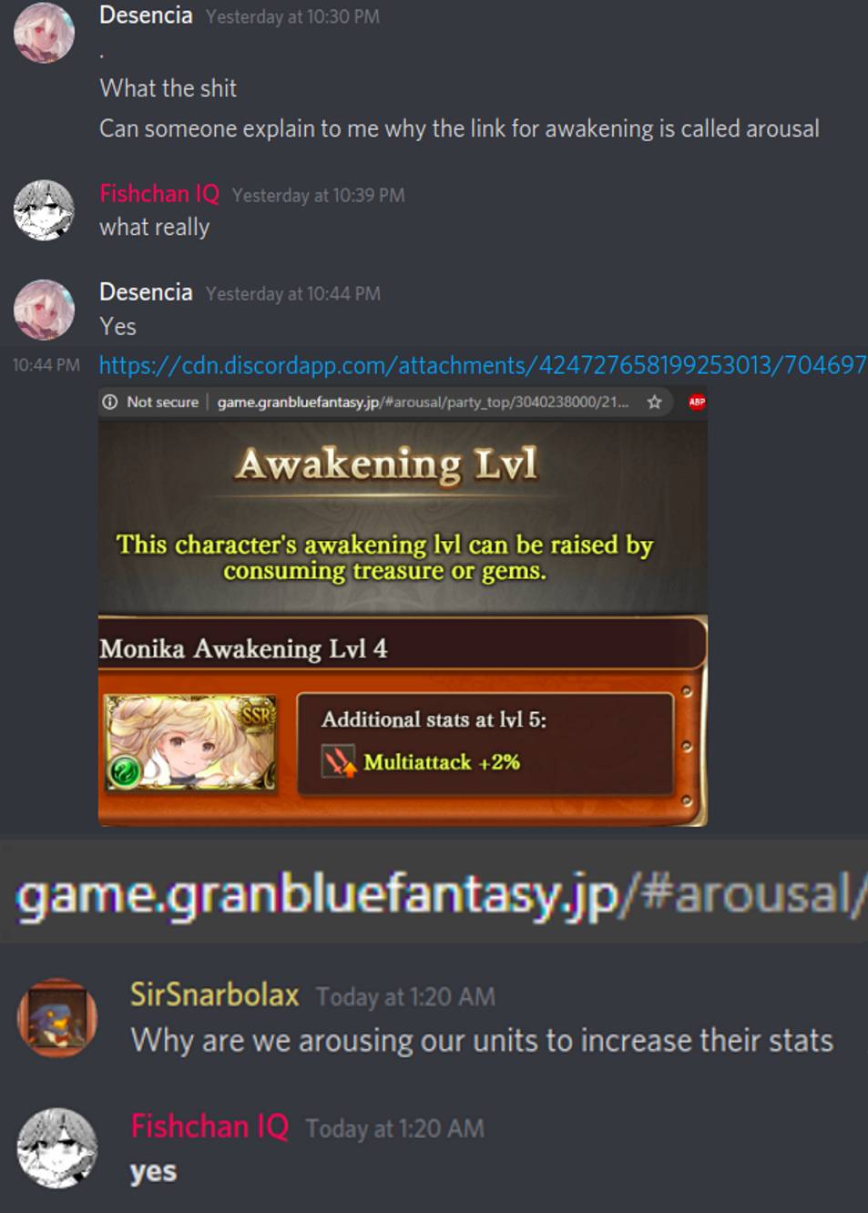 Awakening is just arousal in another word | Scrolller