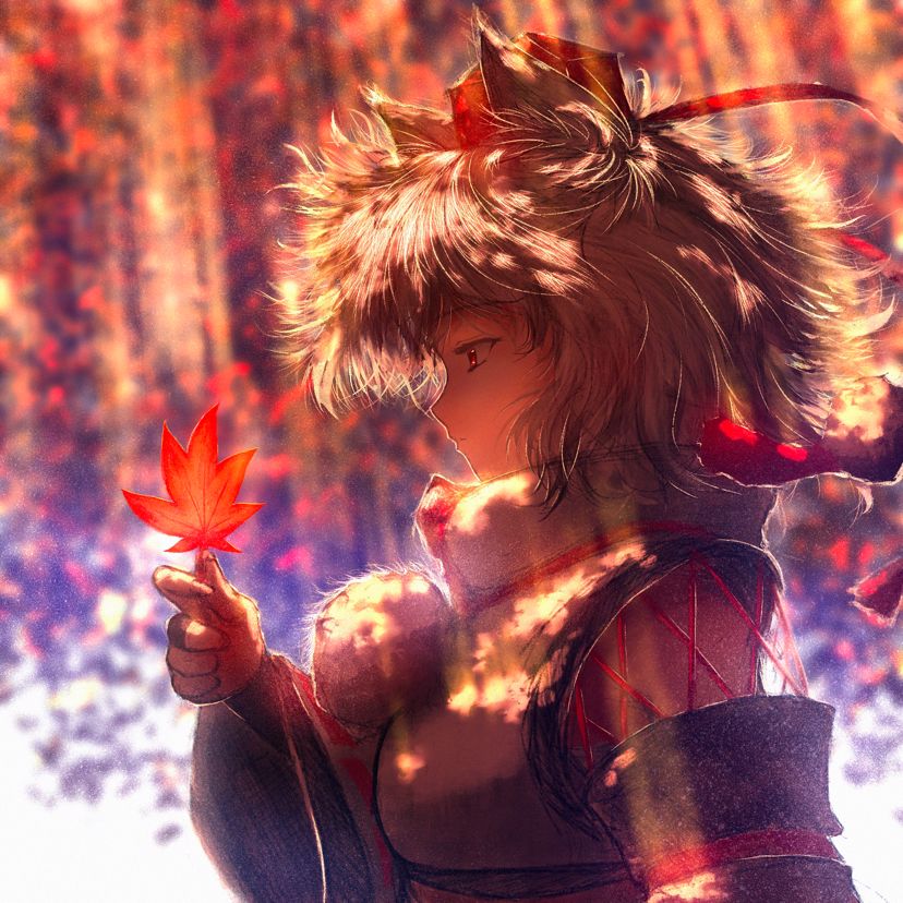 Awoo staring at a leaf | Scrolller