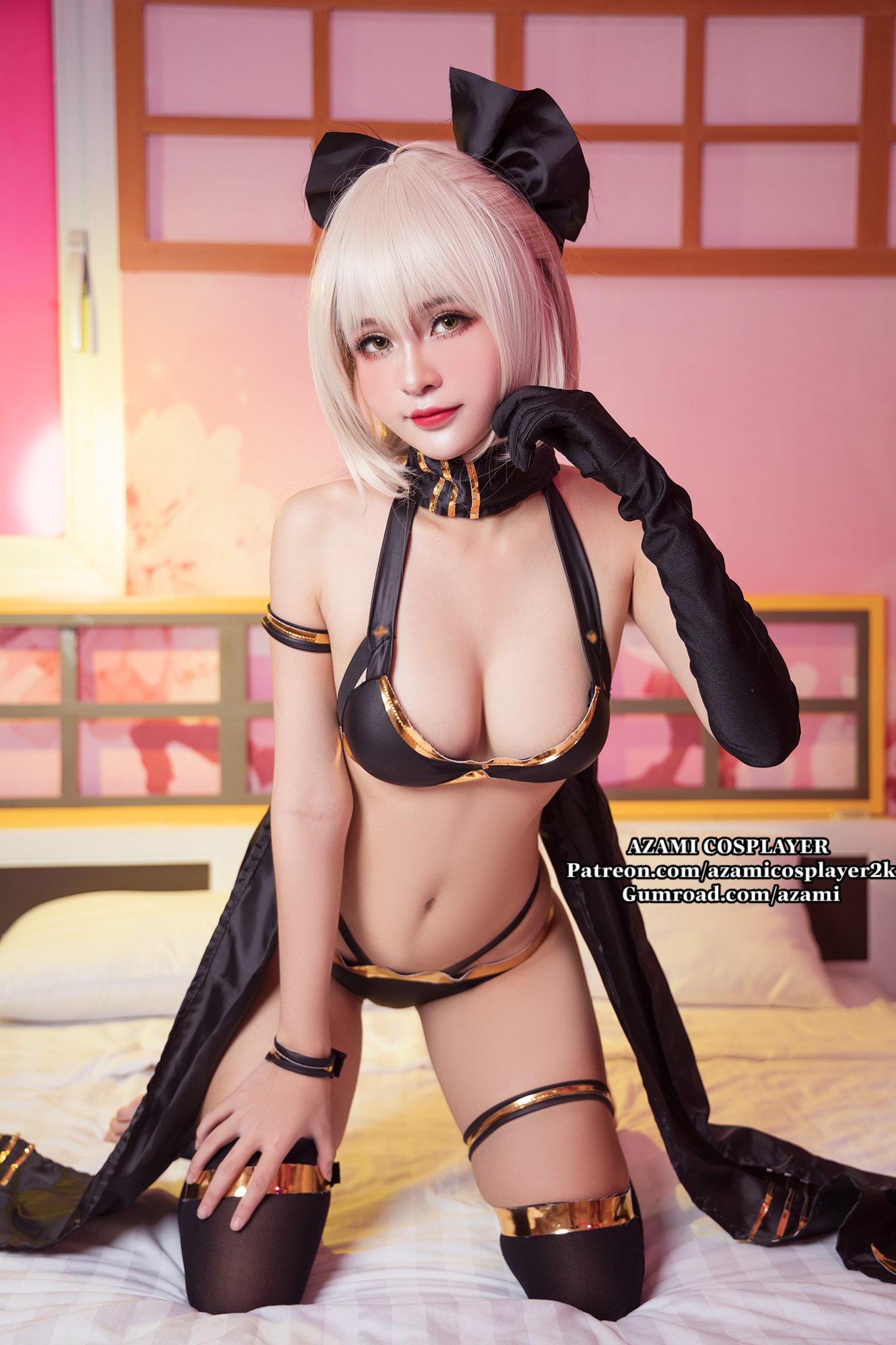 Azami as Okita Soji, Fate/Grand Order | Scrolller