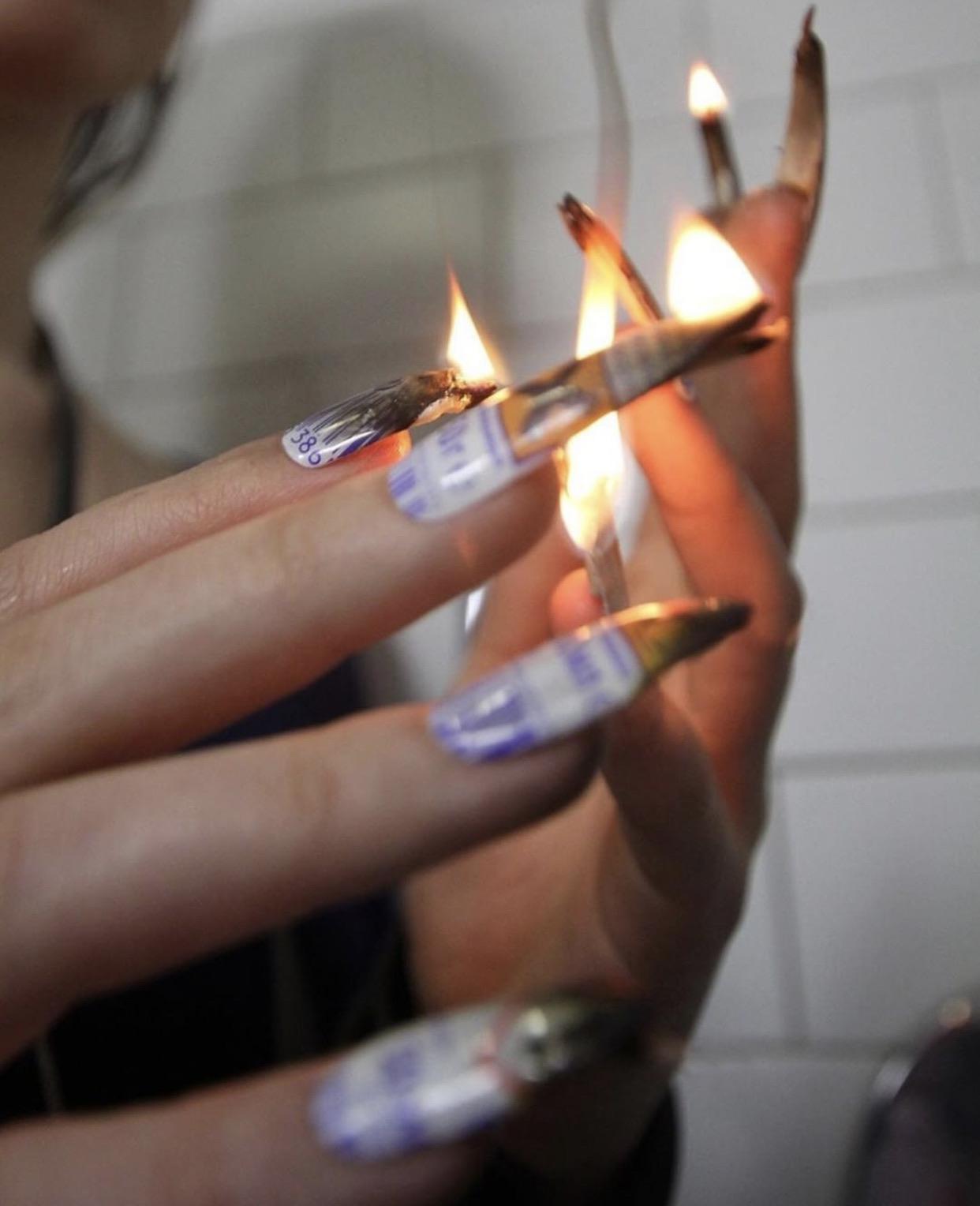 Azula got her nails done | Scrolller