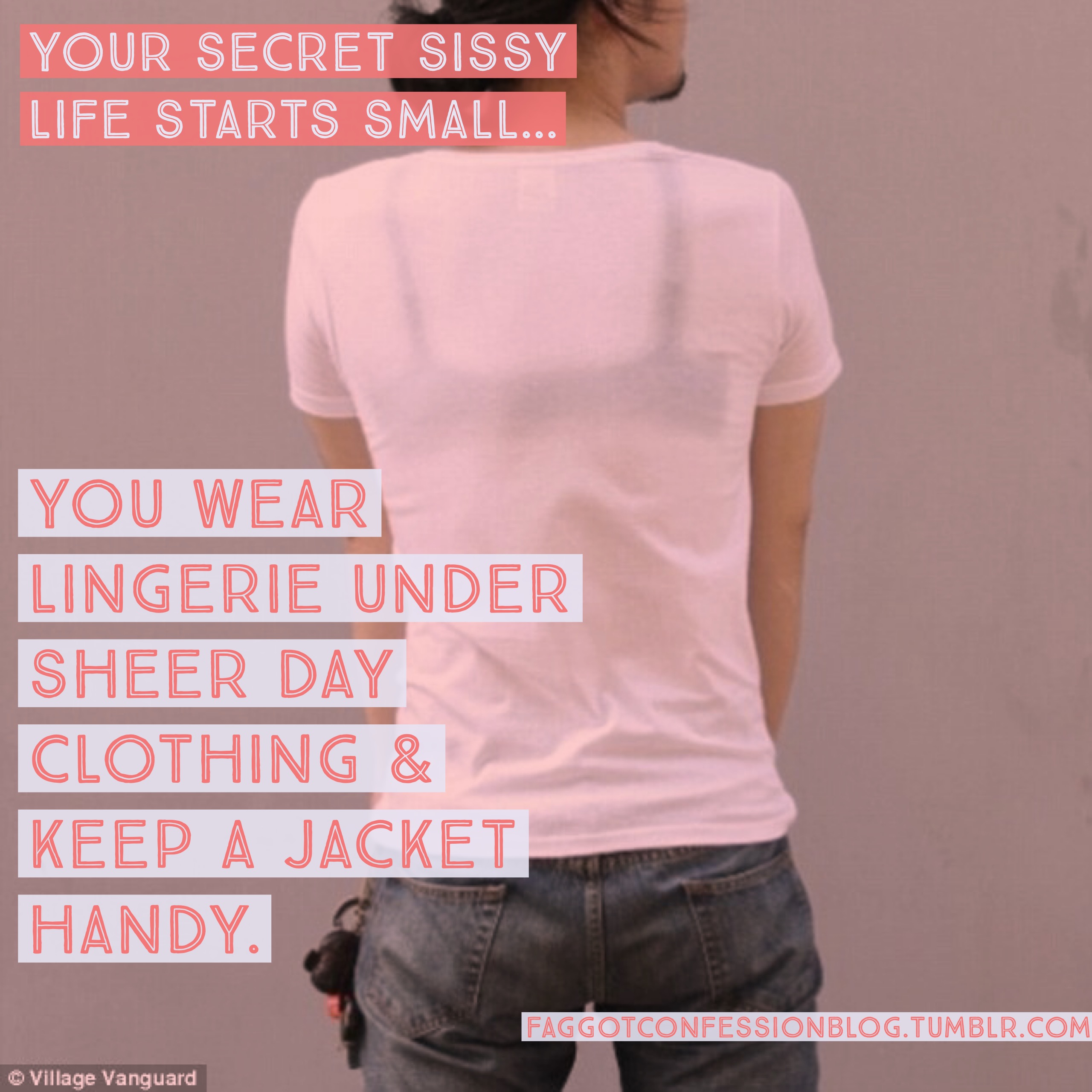 Baby steps of a secret sissy life [spawned from a video theme I am working on] | Scrolller