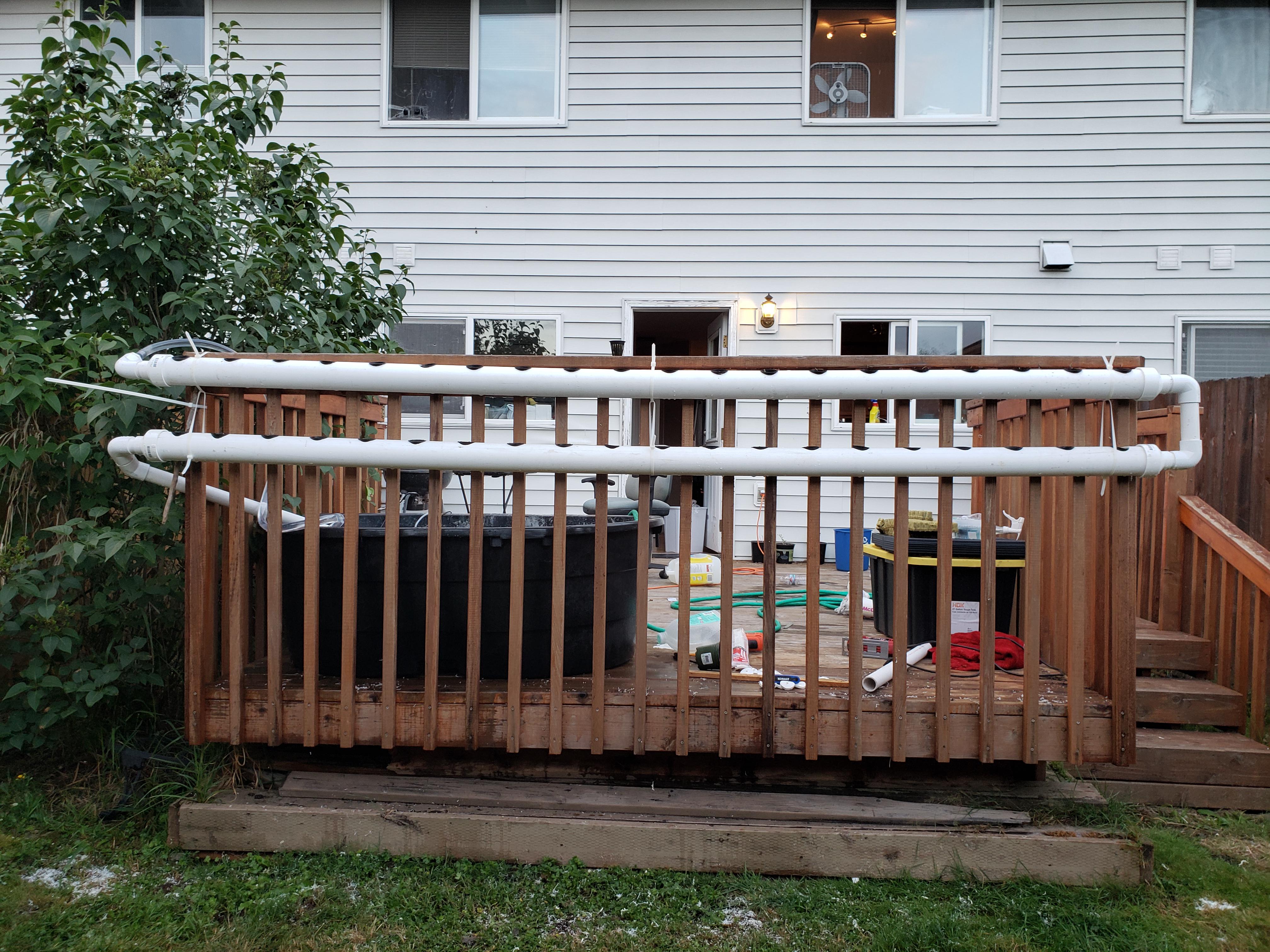 Back Deck Setup | Scrolller