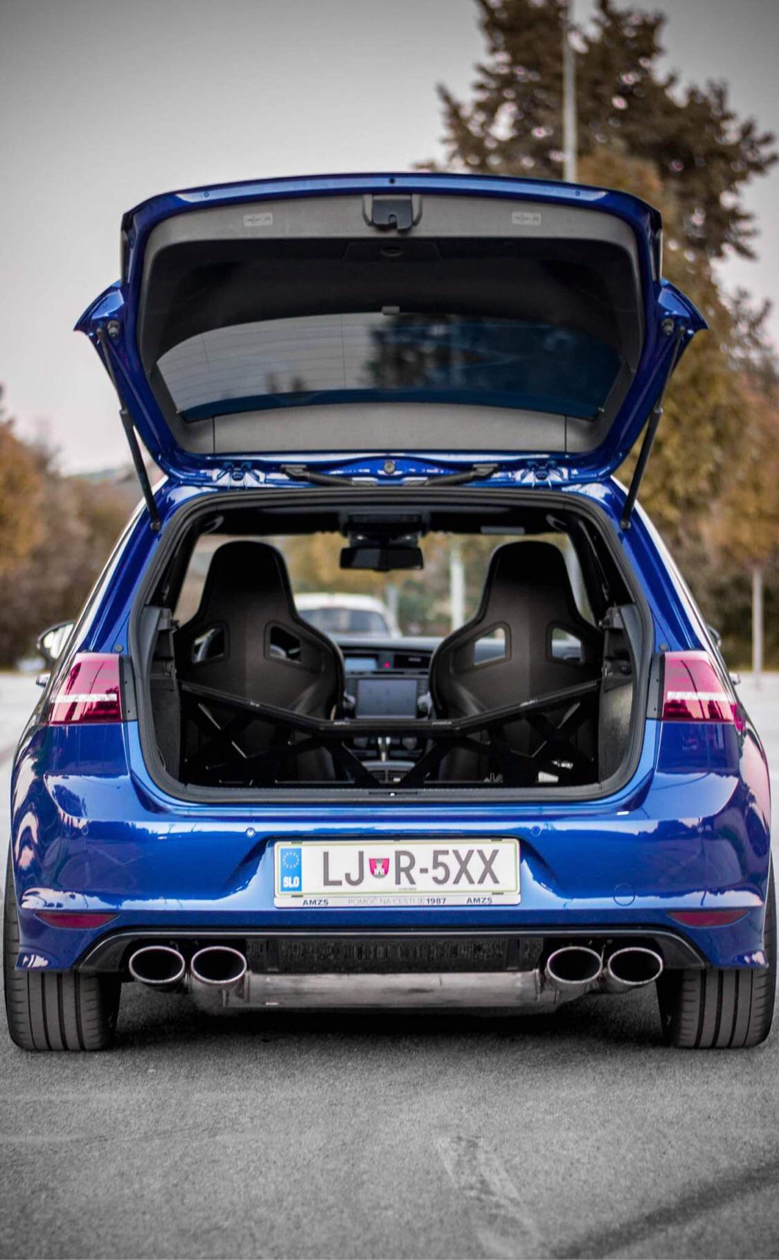 Back-end open wide. Welcome to the interior of partially stripped out ...