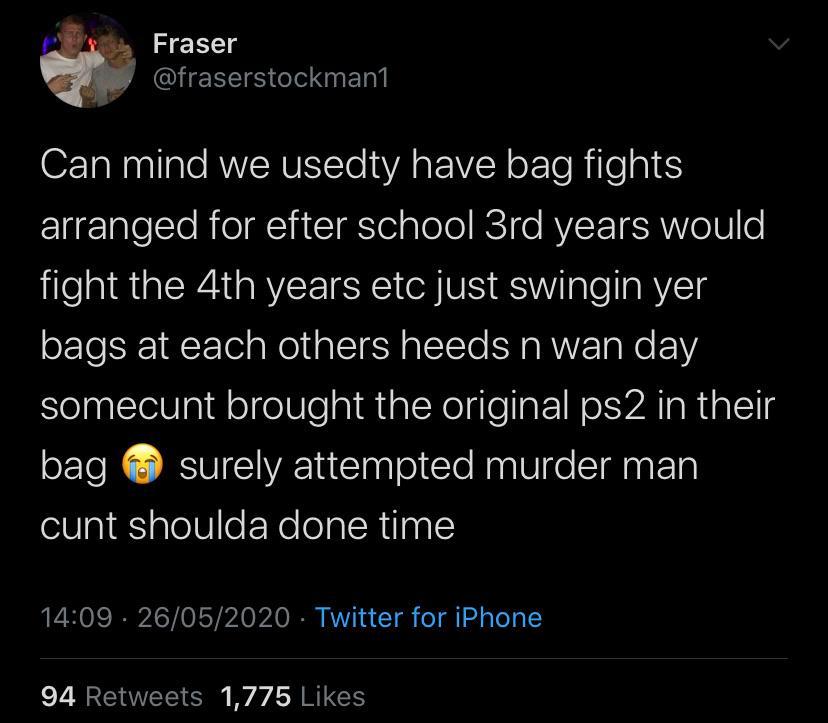 Back in the days of efter school fights | Scrolller