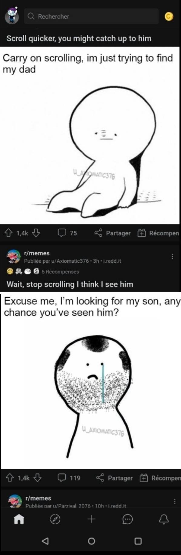 Backward but they're reunited | Scrolller