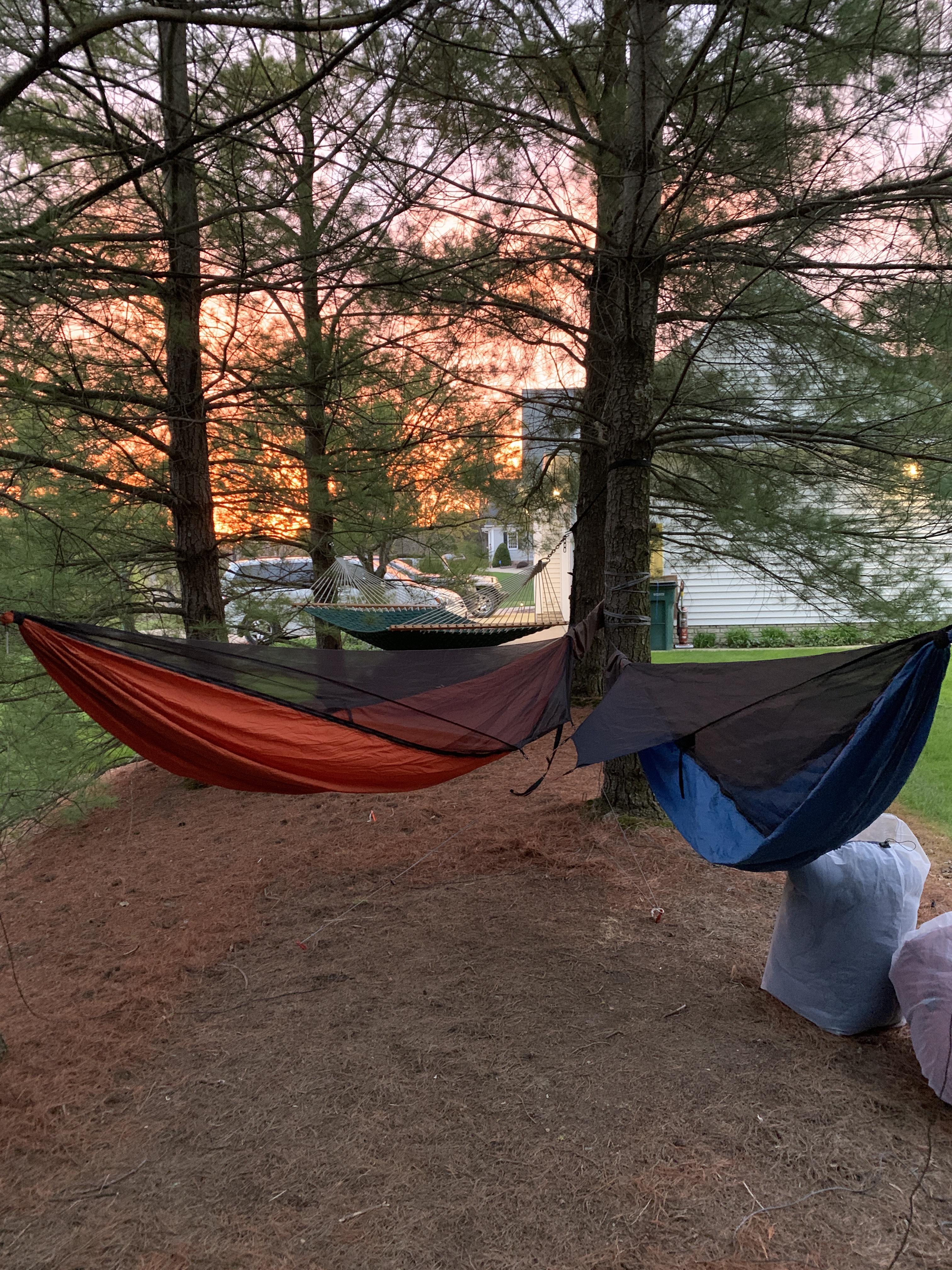 Backyard hanging in Ohio | Scrolller